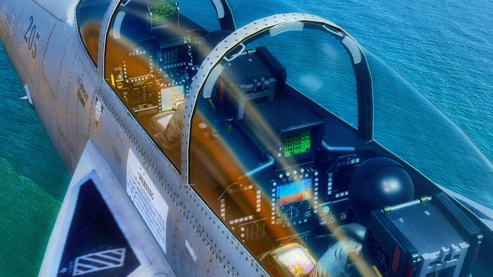 F18F Super Hornet-Rigged with Cockpit Changeable Decal-Text 3D Model by ...