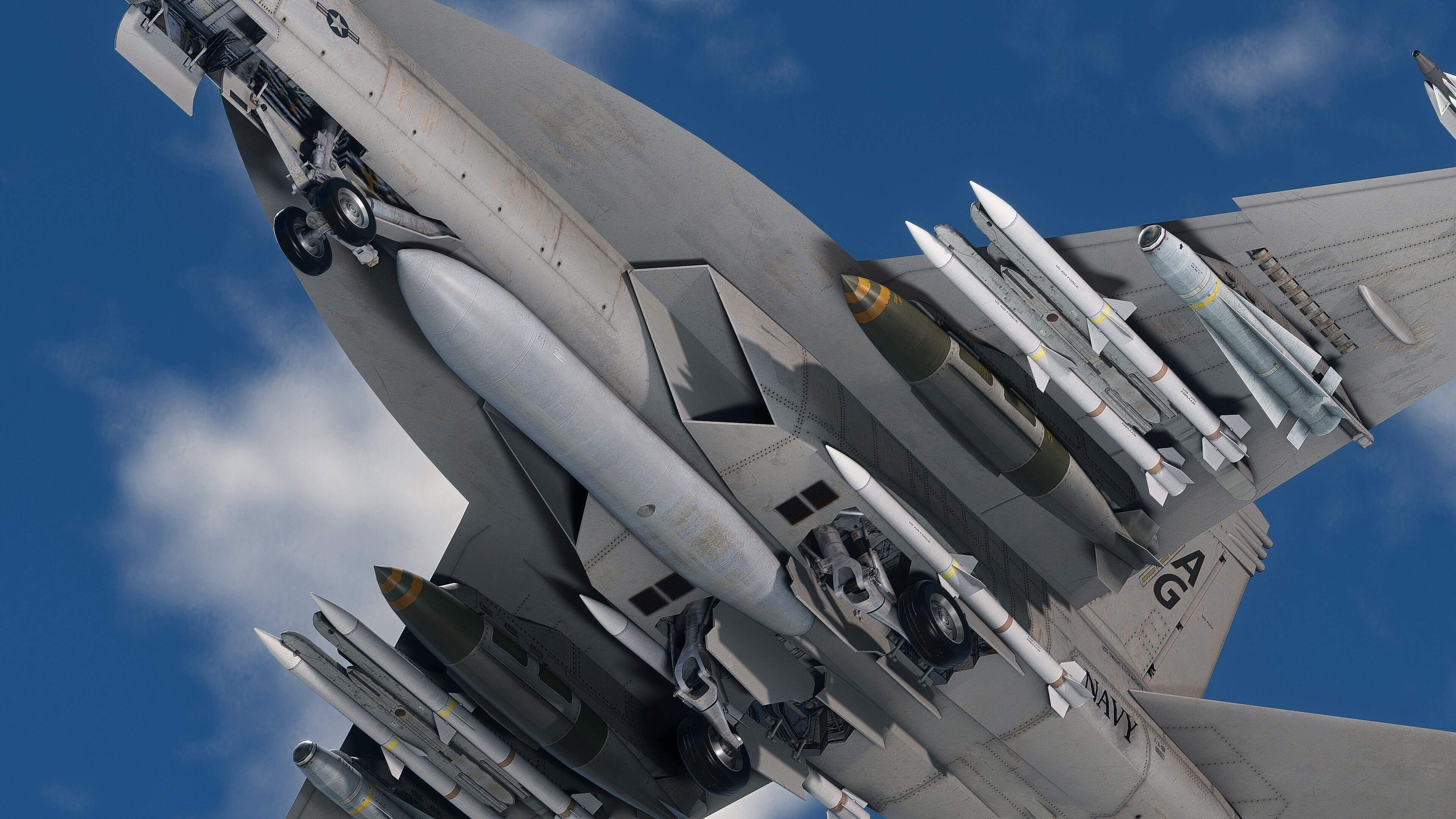 F18F Super Hornet-Rigged with Cockpit Changeable Decal-Text 3D Model by ...