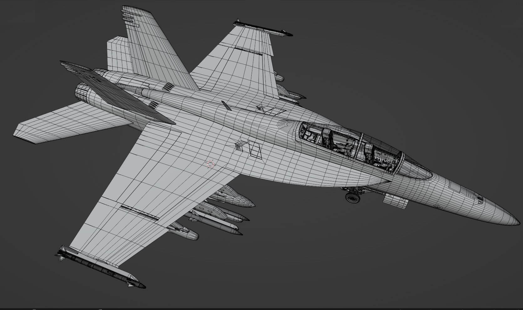 F18F Super Hornet-Rigged with Cockpit Changeable Decal-Text 3D Model by ...