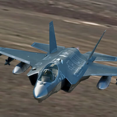 F35A Lightning II - Fully Rigged - High Resolution Cockpit 3D Model by ...