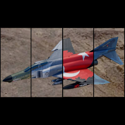 F4 Phantom 2-Multiple Textures-Rigged-Changeble Decal-Text 3D Model by ...