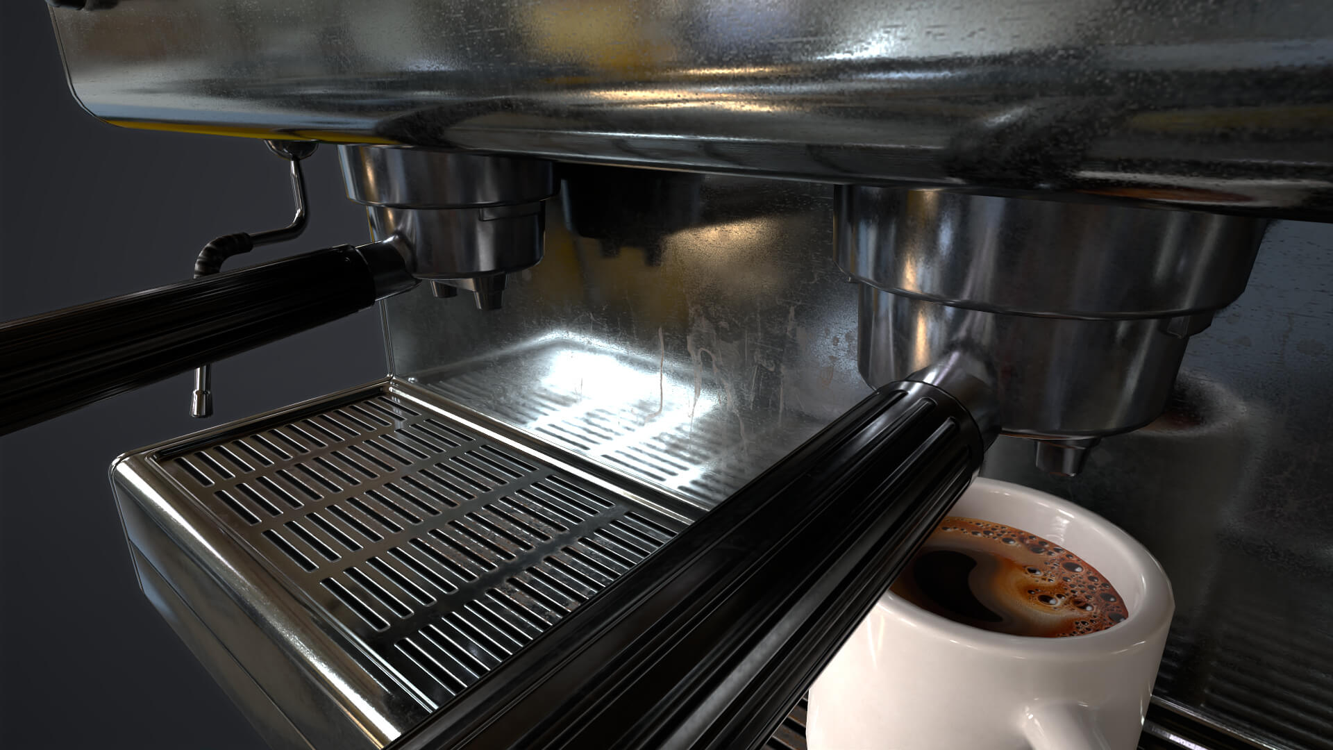 Coffee Machine - 3D Model by siup