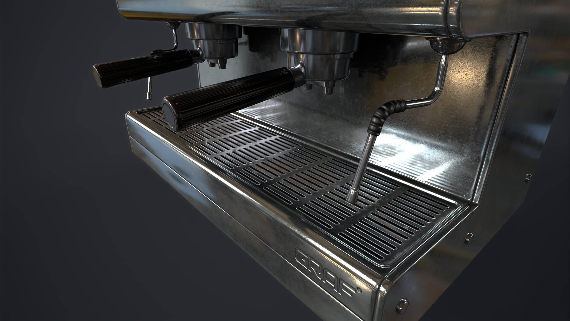 Coffee Machine - 3D Model by siup