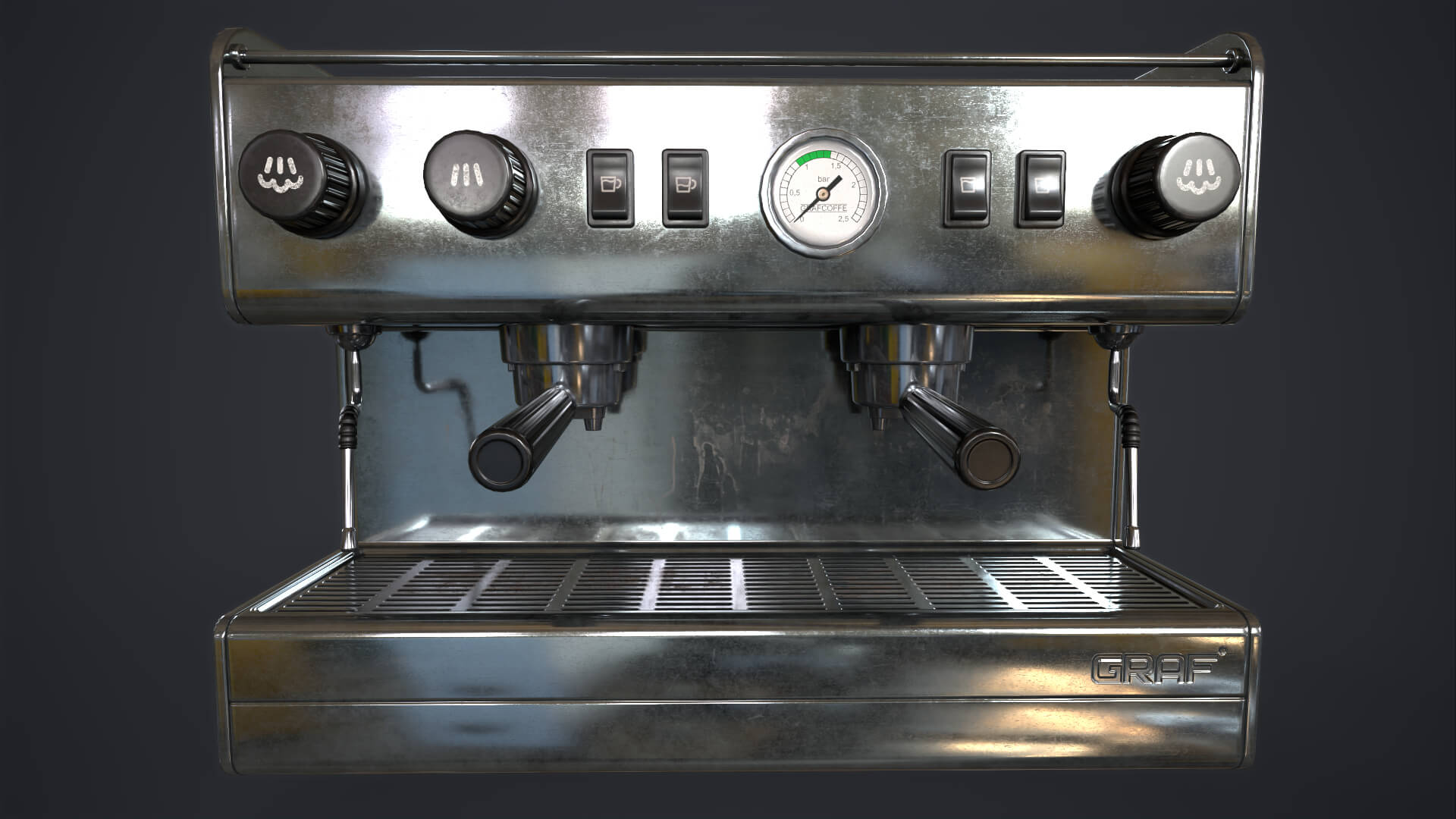 Coffee Machine - 3D Model by siup