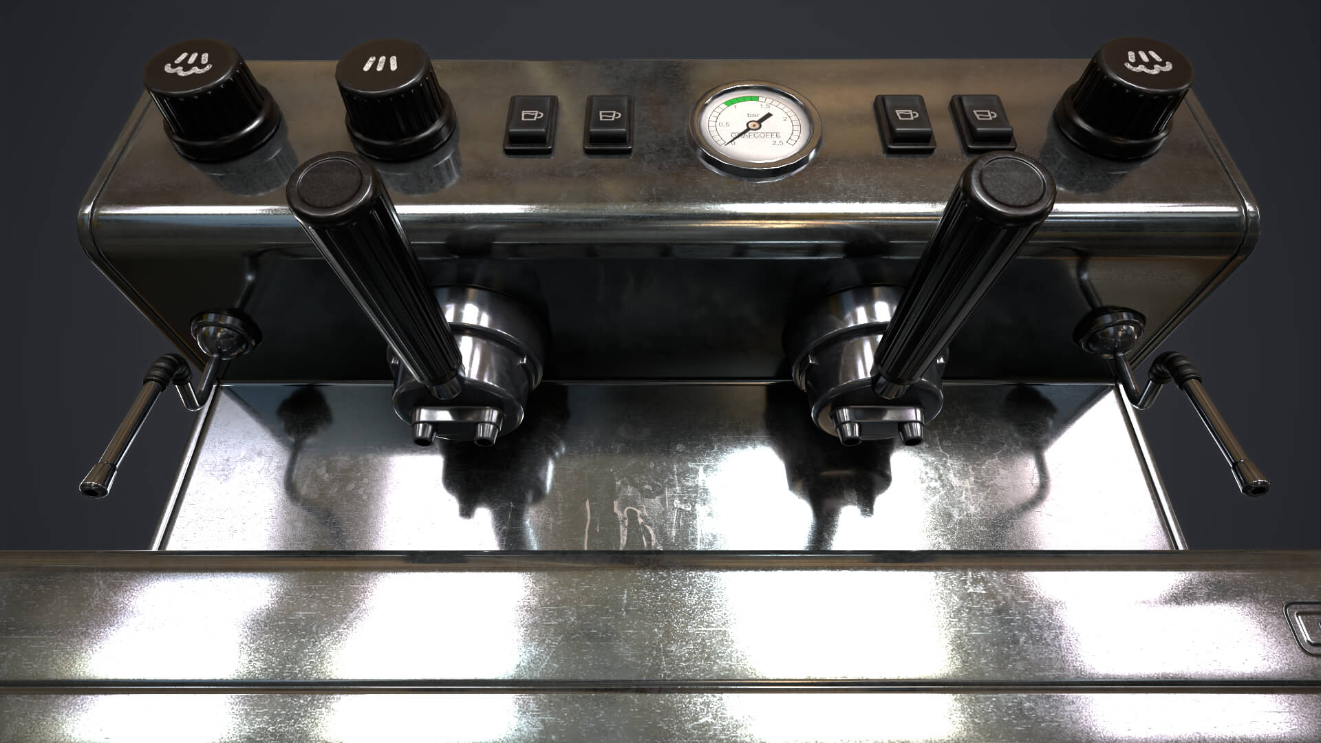 Coffee Machine - 3D Model by siup