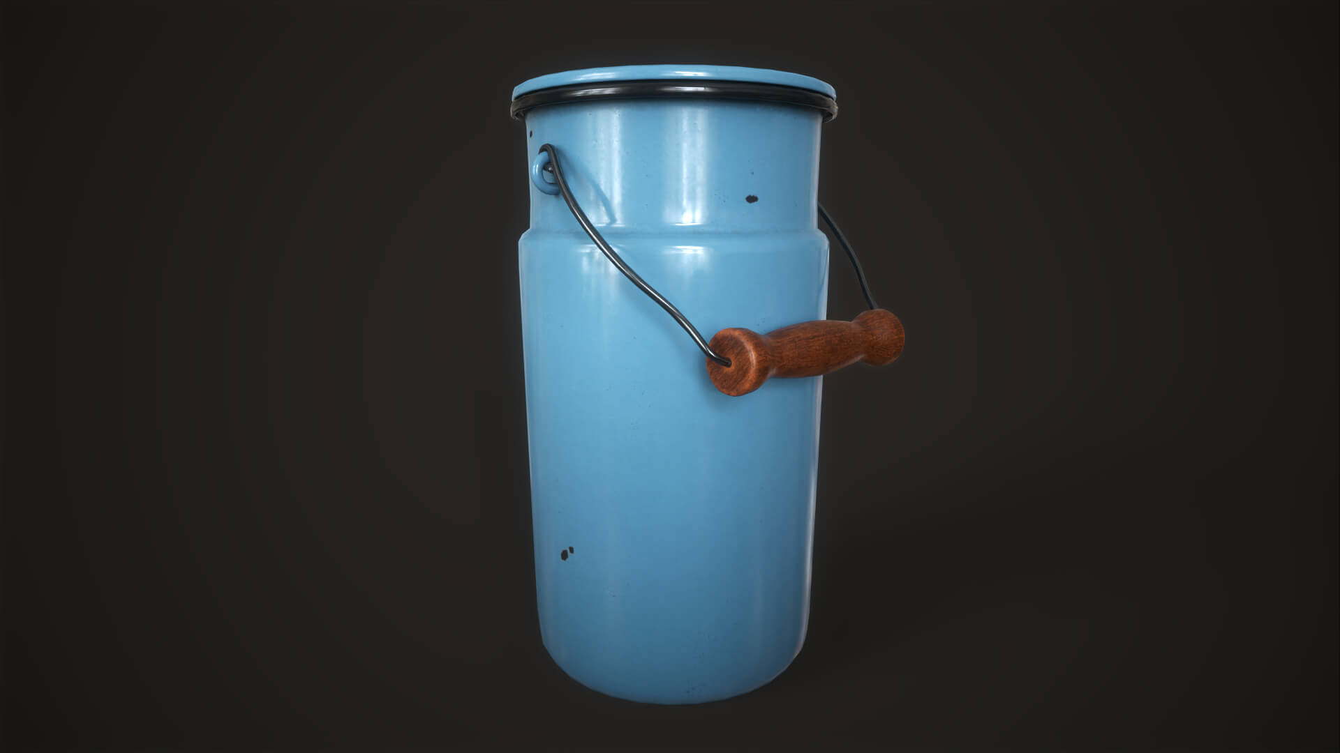 Enamel Tableware - 3D Model by siup