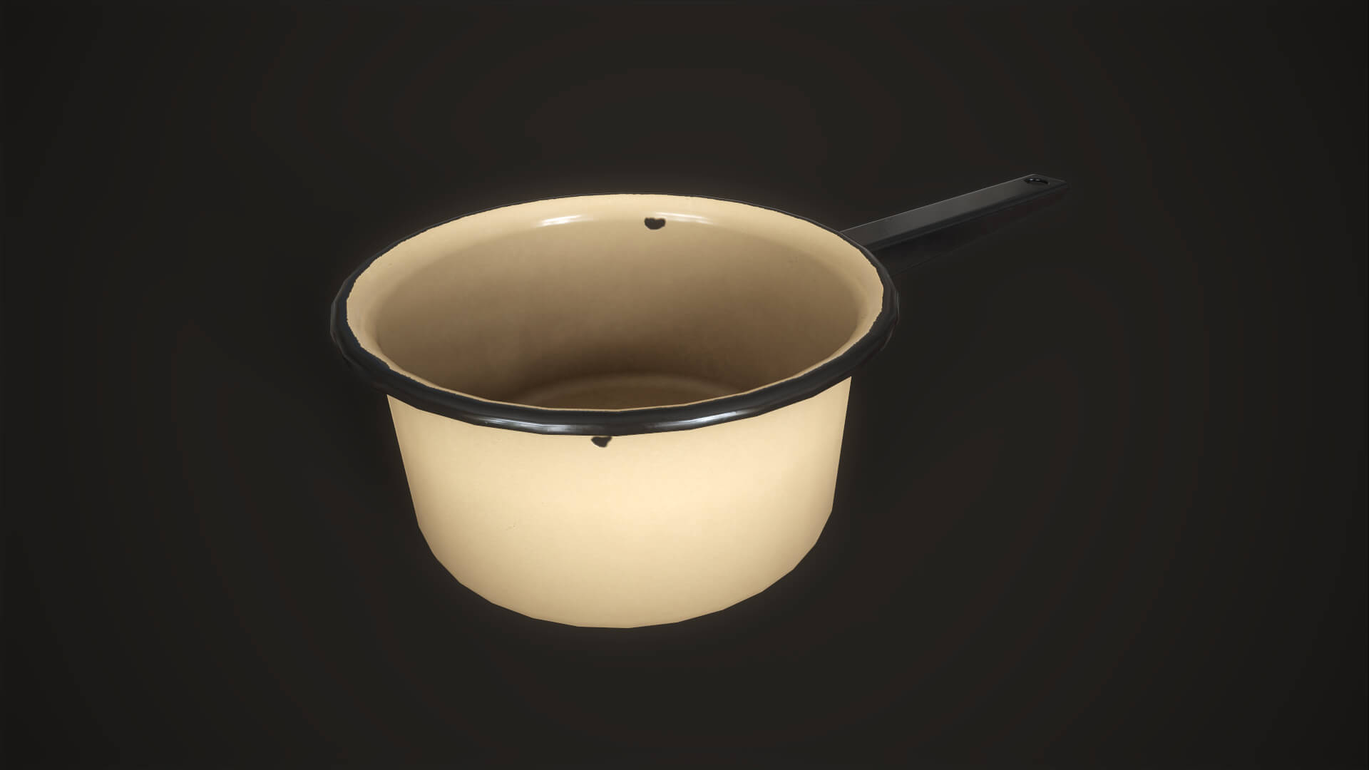 Enamel Tableware - 3D Model by siup