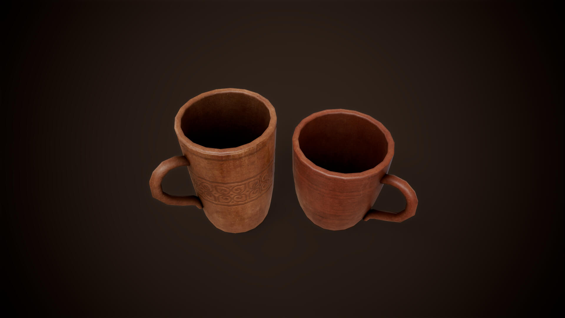 Medieval Clay Tableware Pack - 3D Model by siup