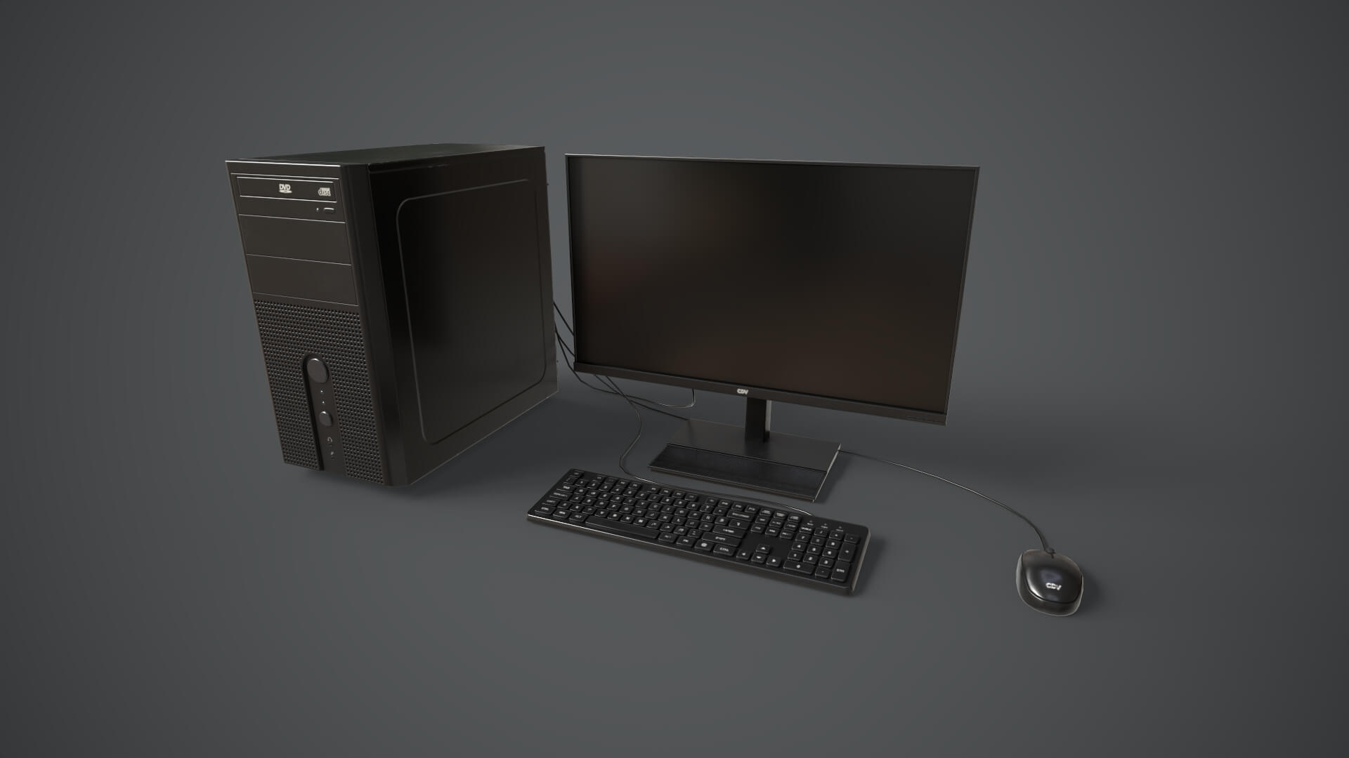 Modern Computer - 3D Model by siup