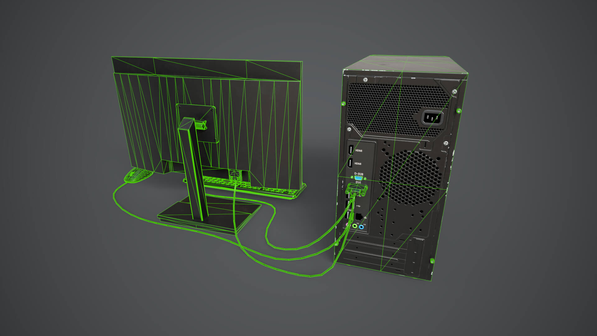 Modern Computer - 3D Model by siup
