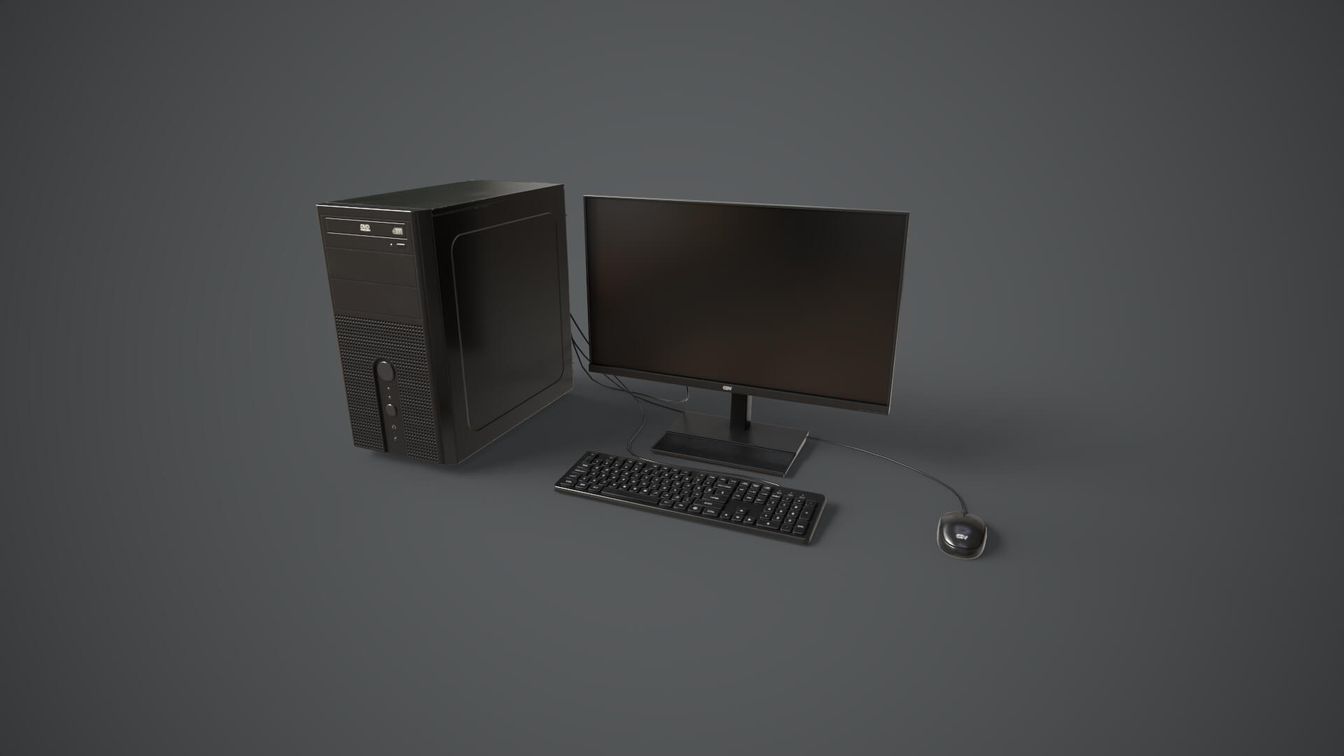 Modern Computer - 3D Model by siup