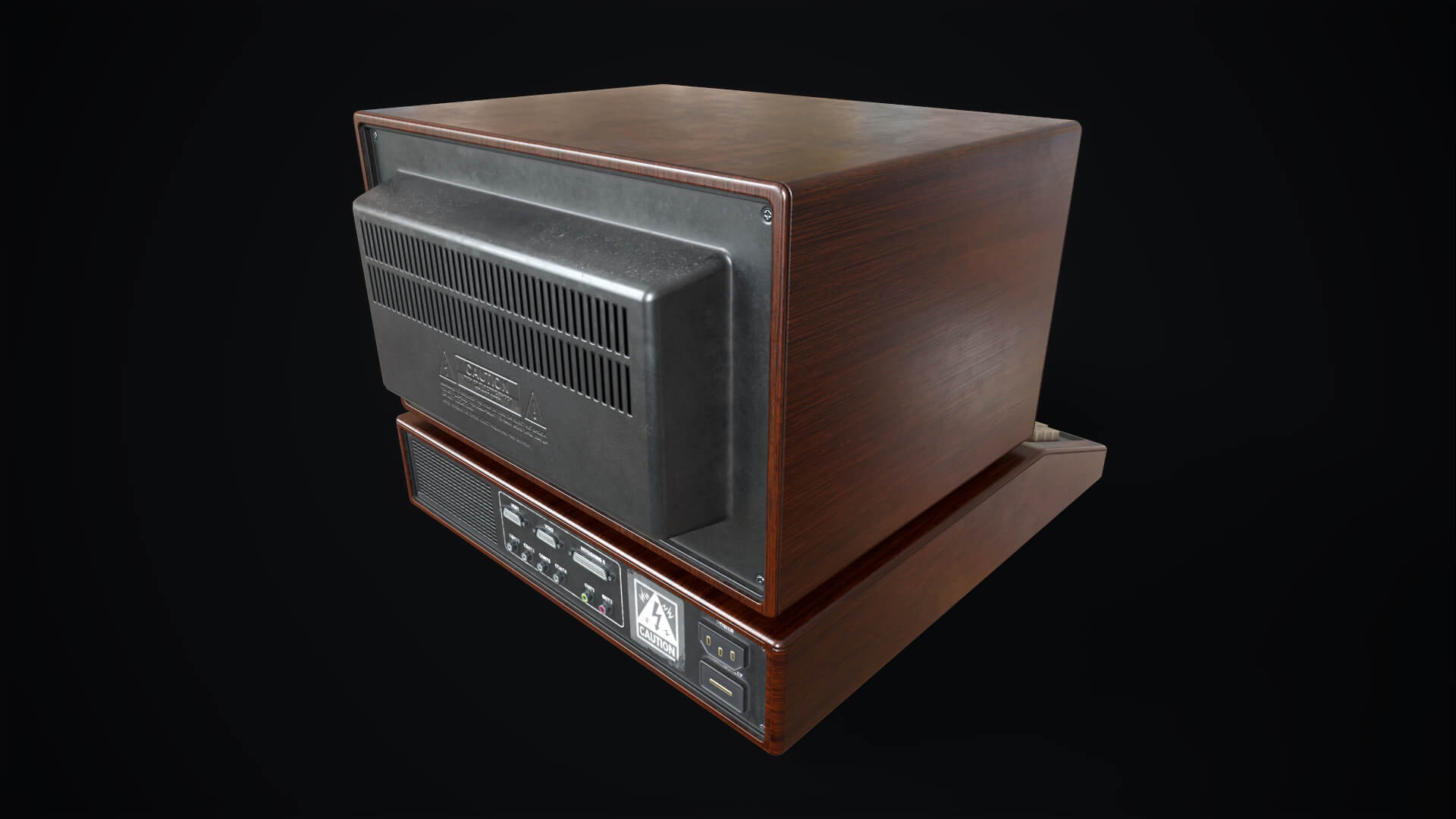 Retro Computer - 3D Model by siup
