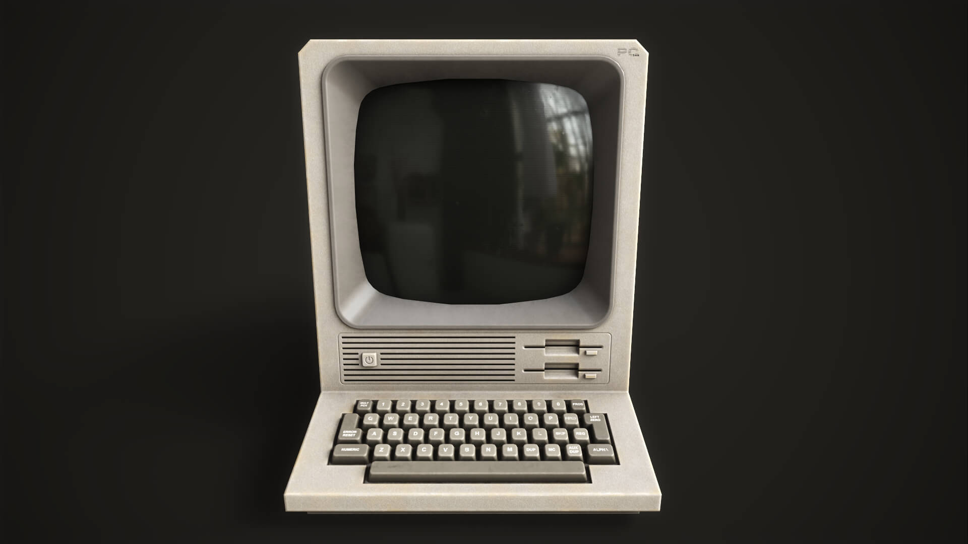 Retro Terminal - 3D Model by siup