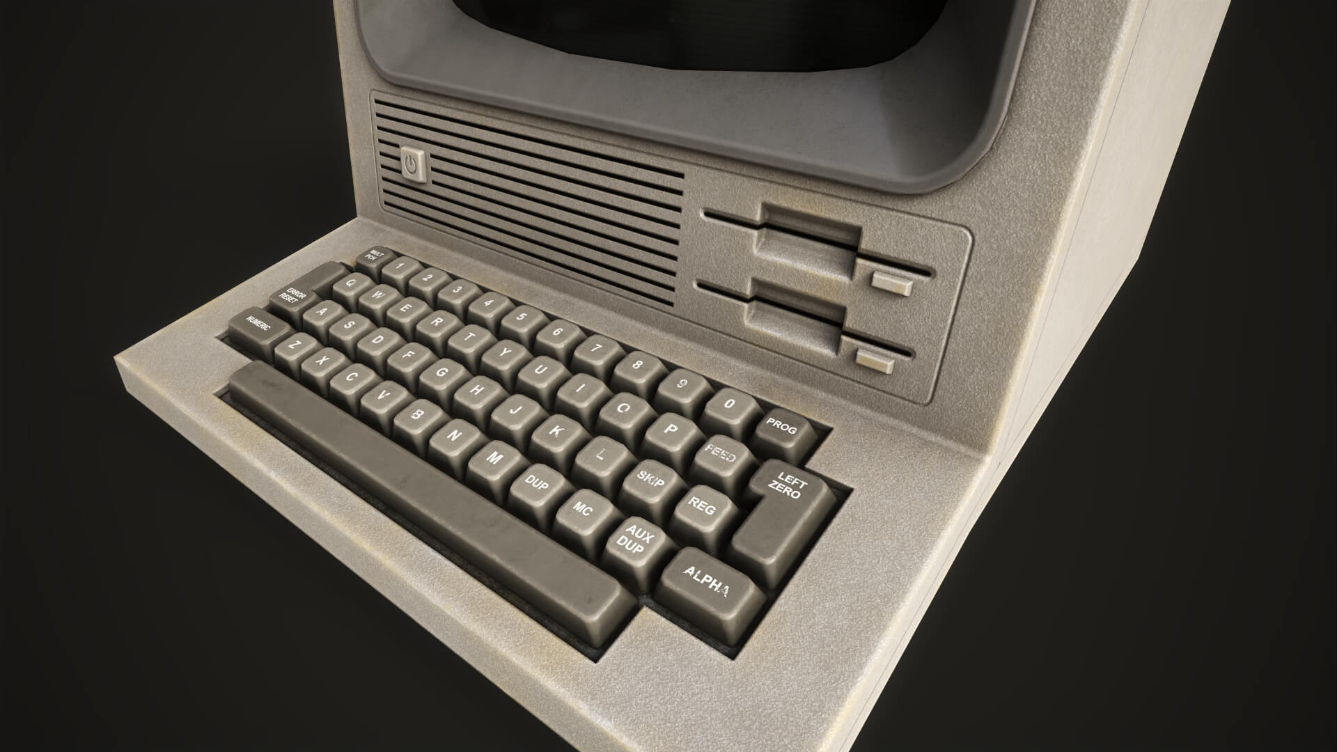 Retro Terminal - 3D Model by siup