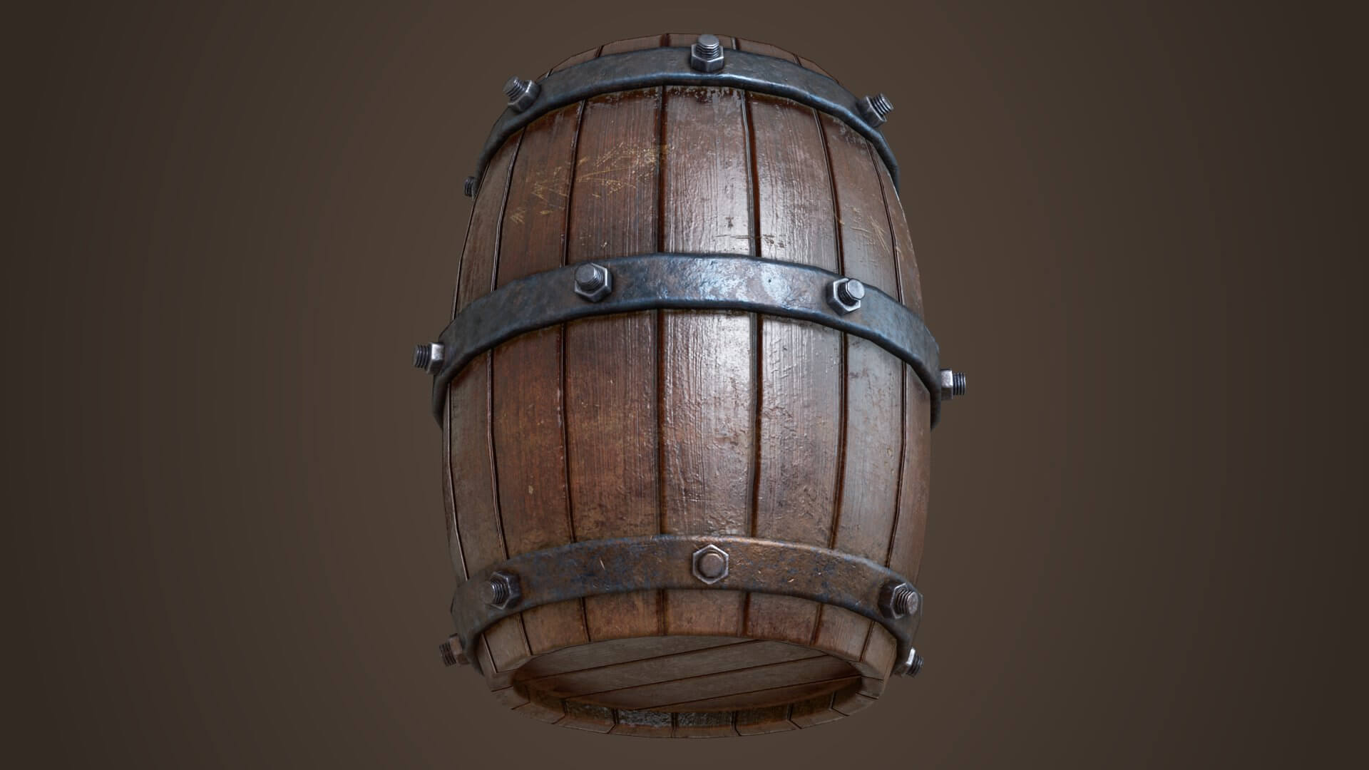 Unusual Barrel - 3D Model by siup