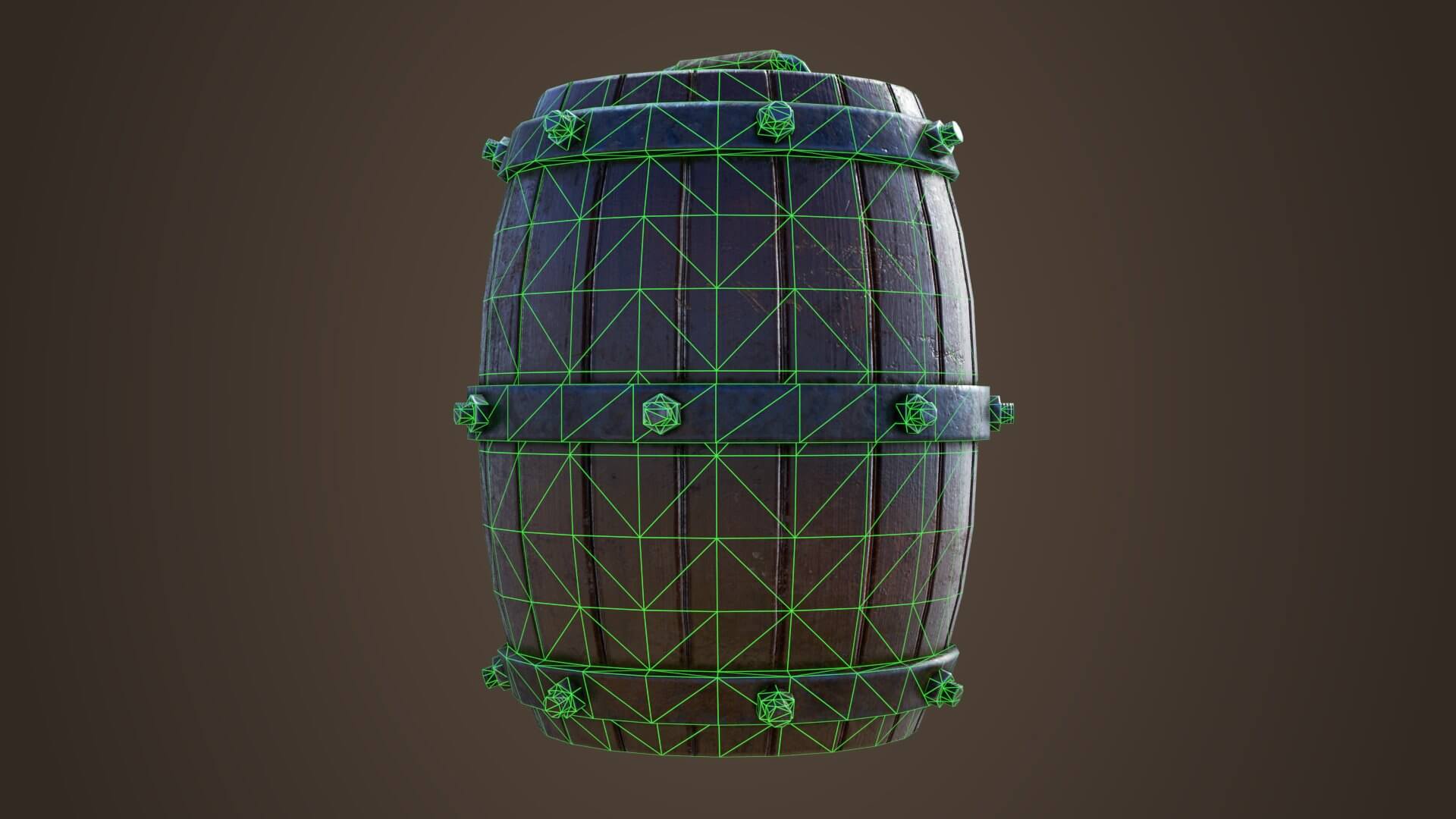 Unusual Barrel - 3D Model by siup