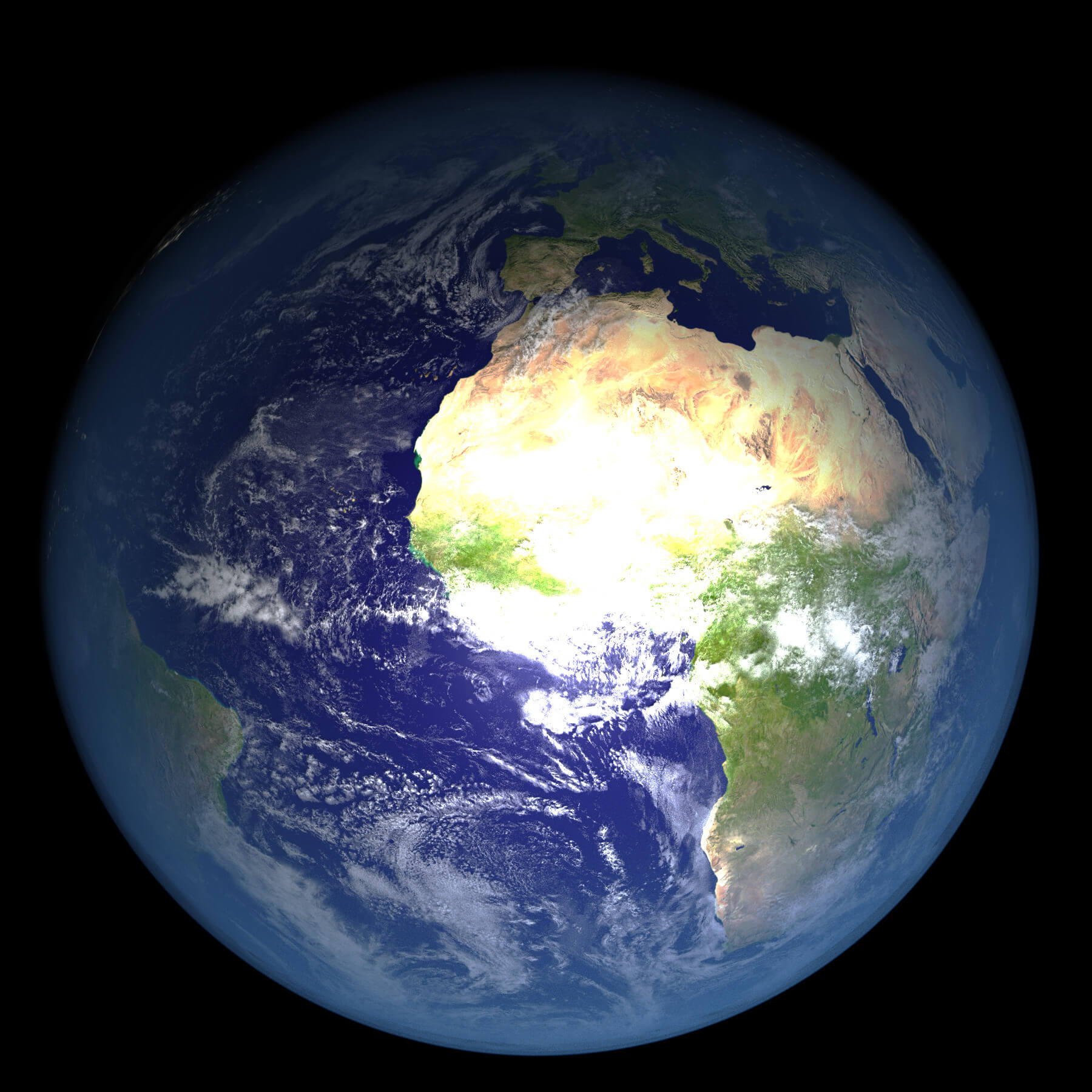 Earth - Photorealistic Planet 3D Model by SJ-Automotive-Design