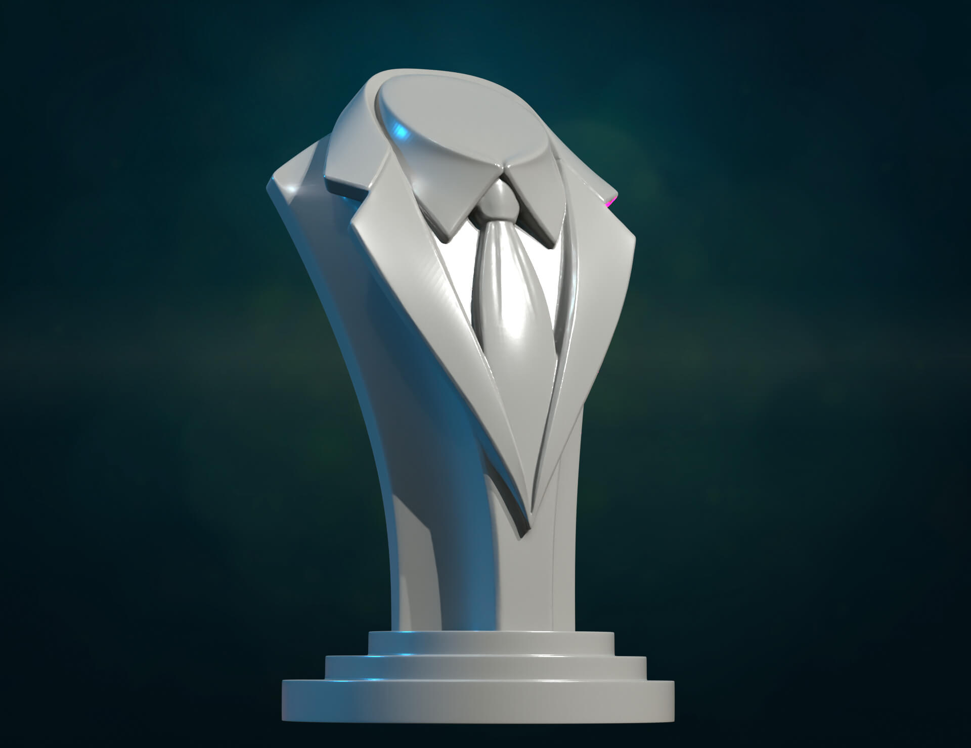 Bust With No Head - 3D Print Model by Skazok