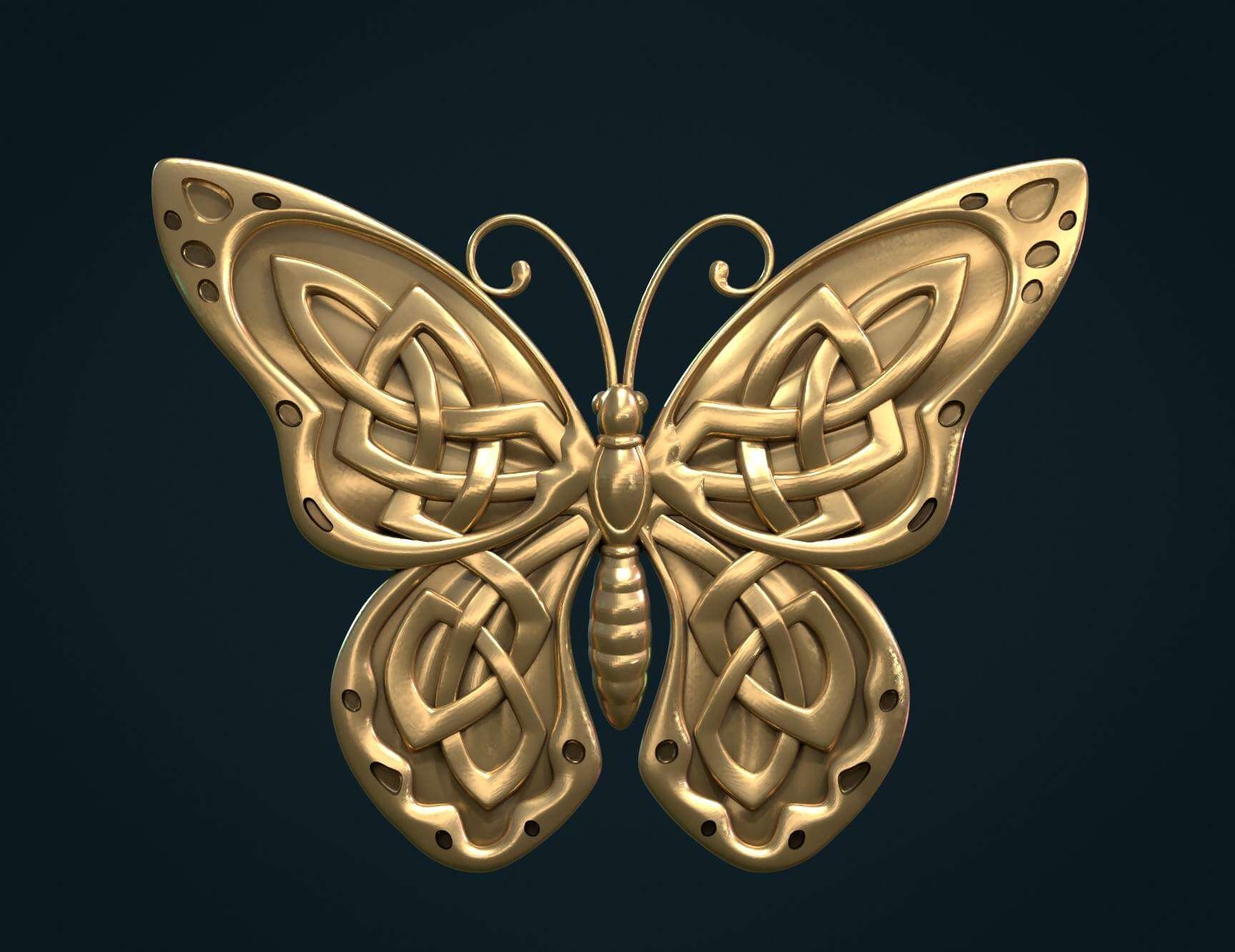 Celtic Butterfly Art