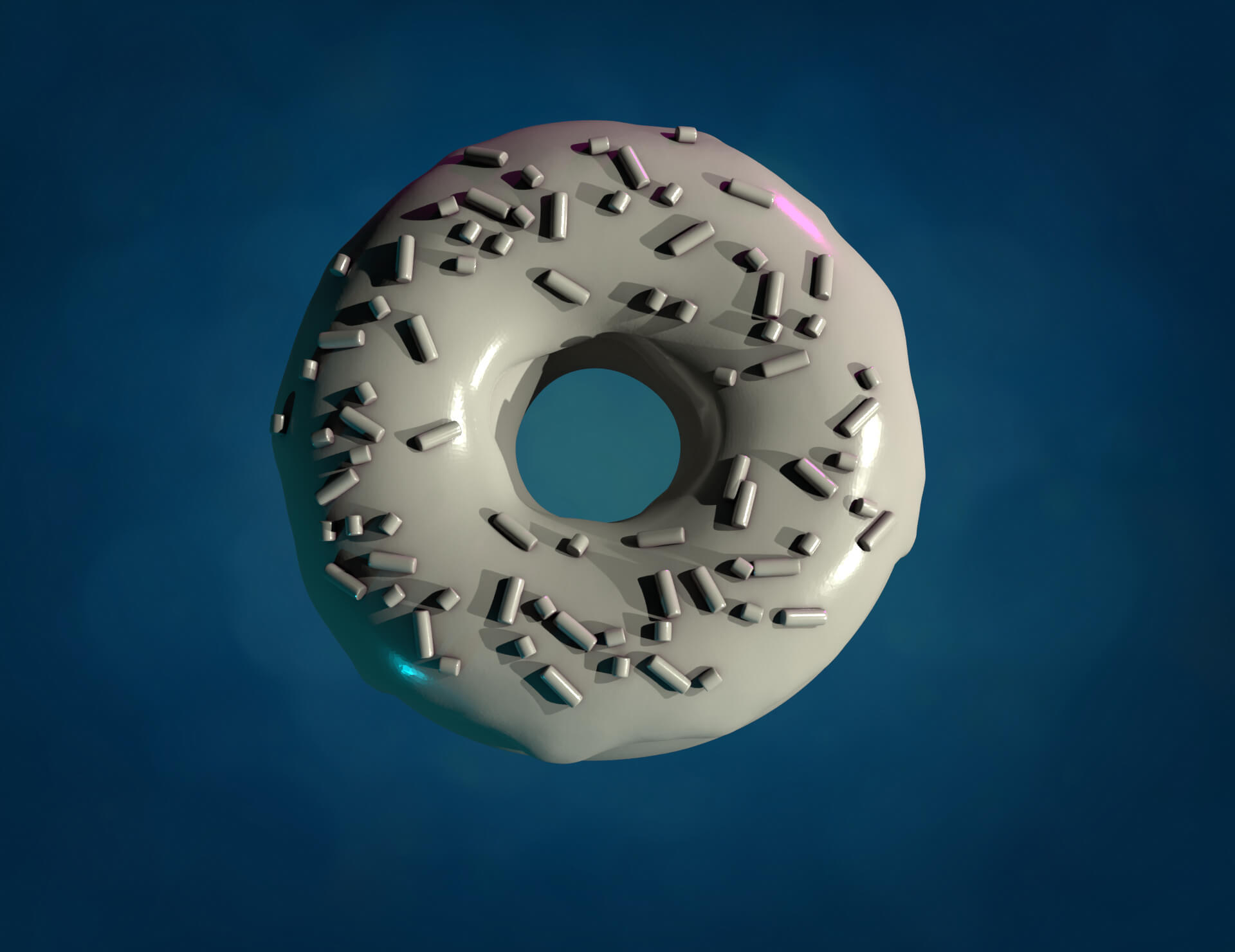 Doughnut Donut - 3D Model by Skazok