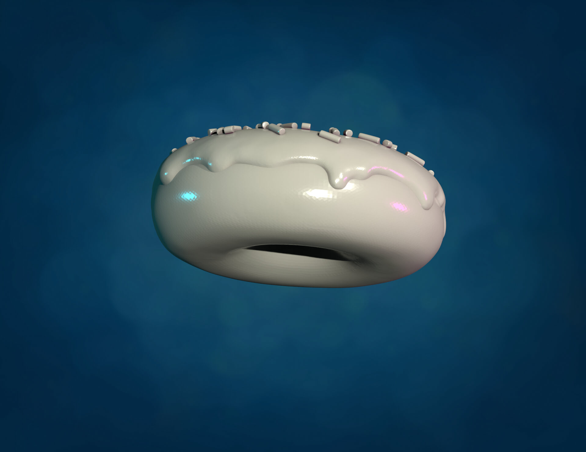 Doughnut Donut - Free 3D Print Model by Skazok