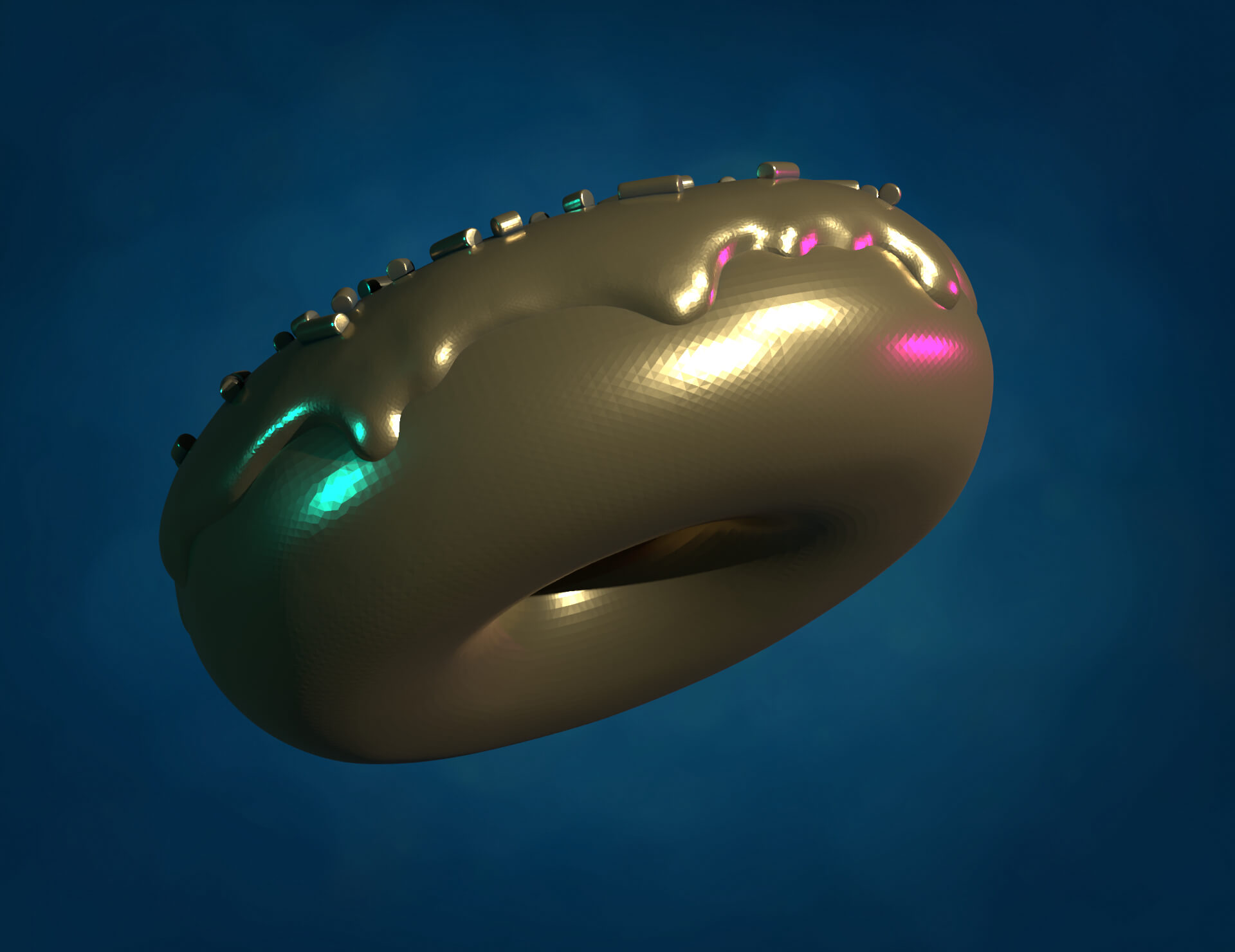 Doughnut Donut - 3D Model by Skazok