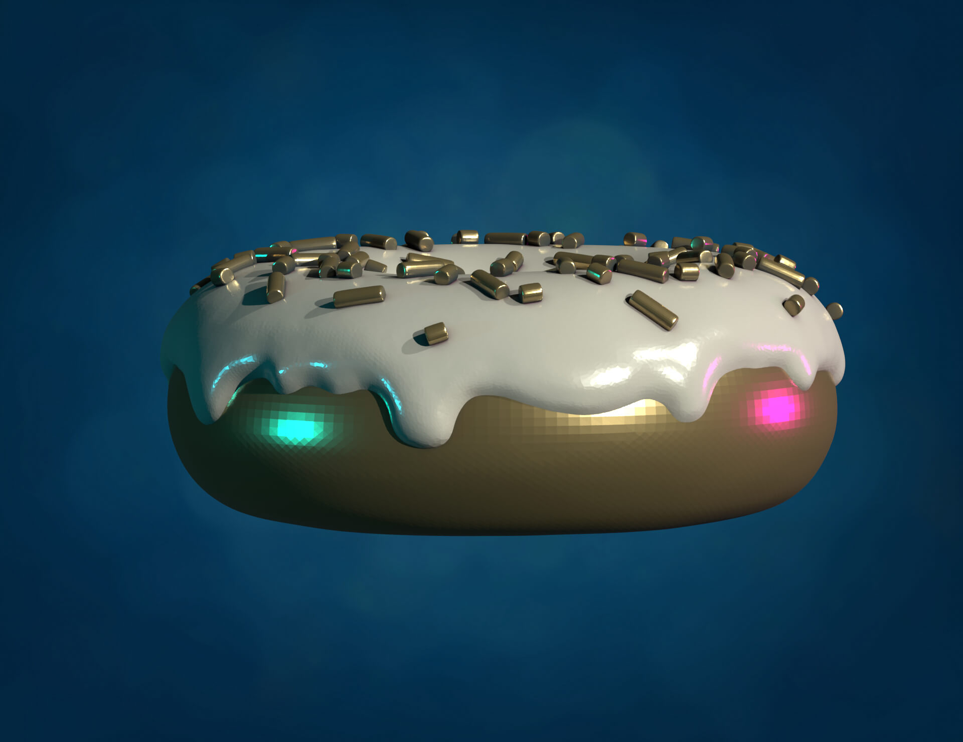 Doughnut Donut - 3D Model by Skazok