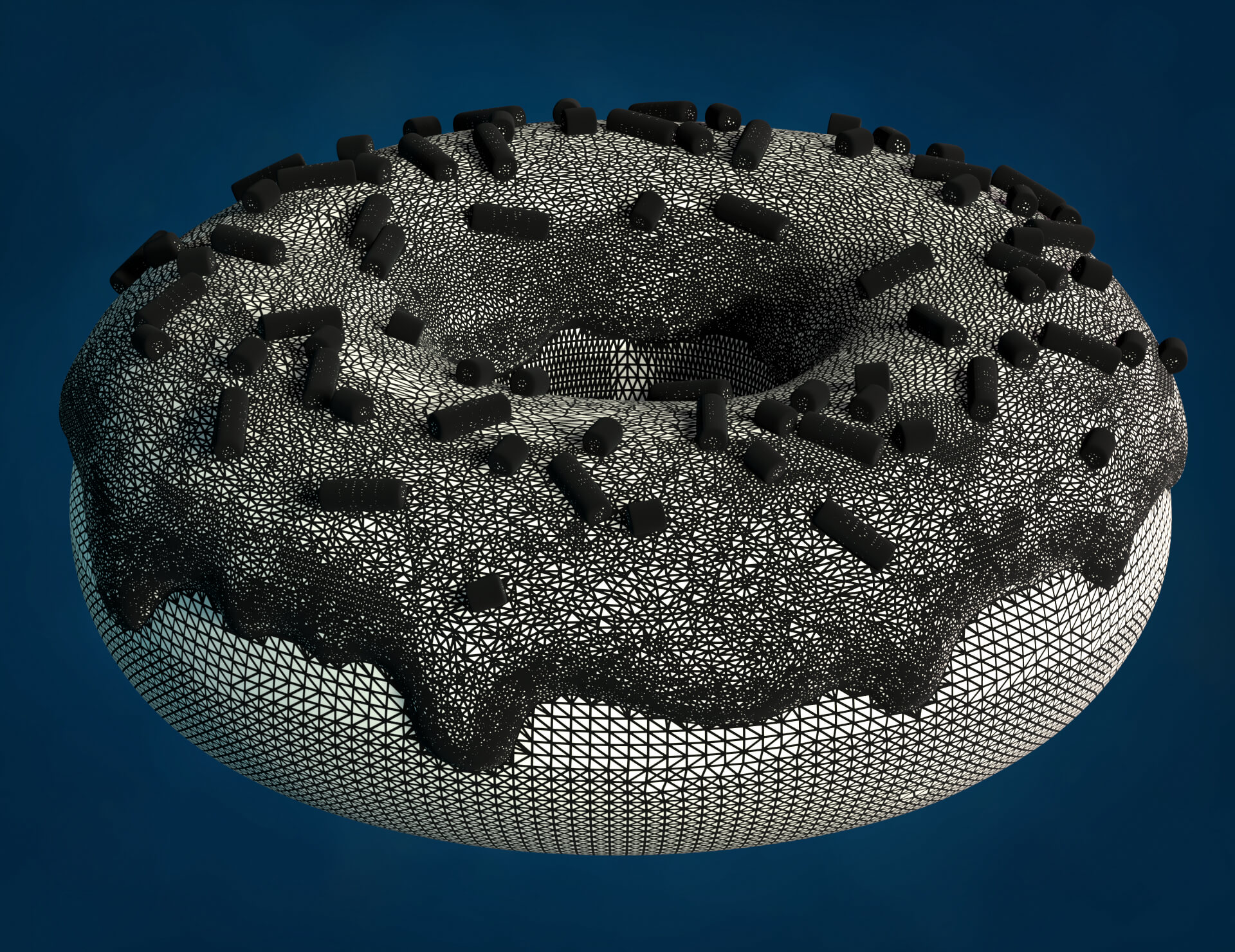 Doughnut Donut - 3D Model by Skazok
