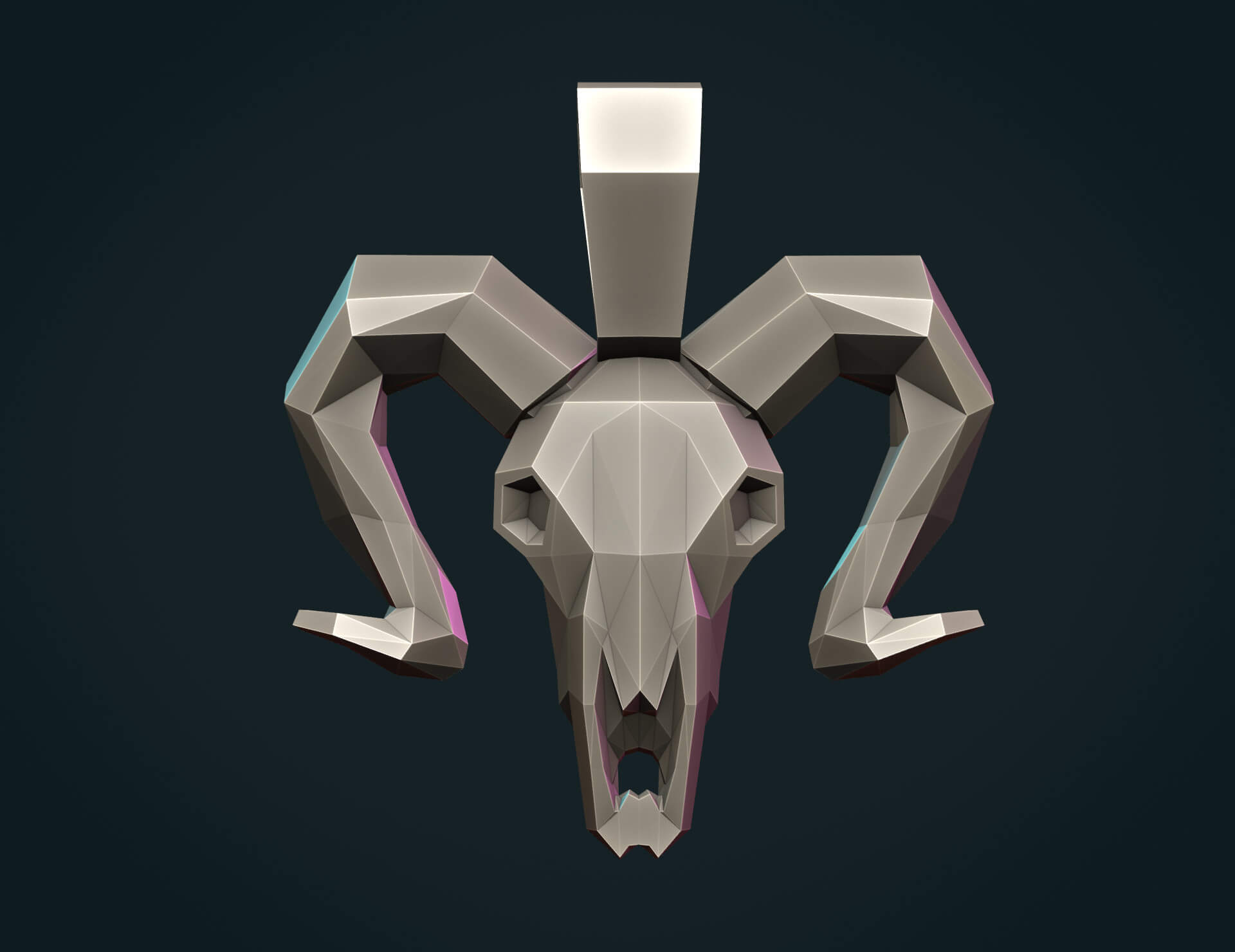 Goat Head LP - 3D Model by Skazok