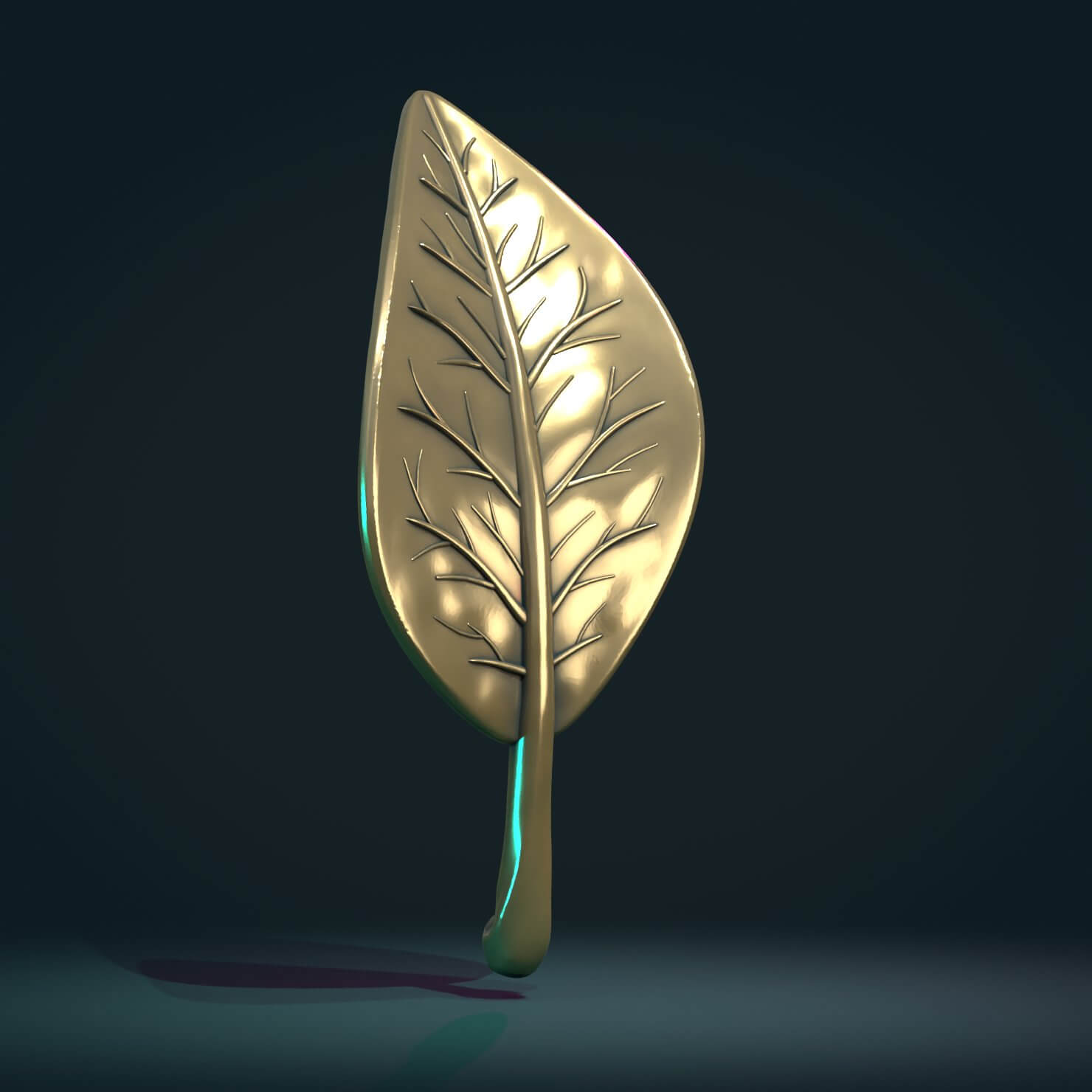 Leaf A - 3D Model by Skazok