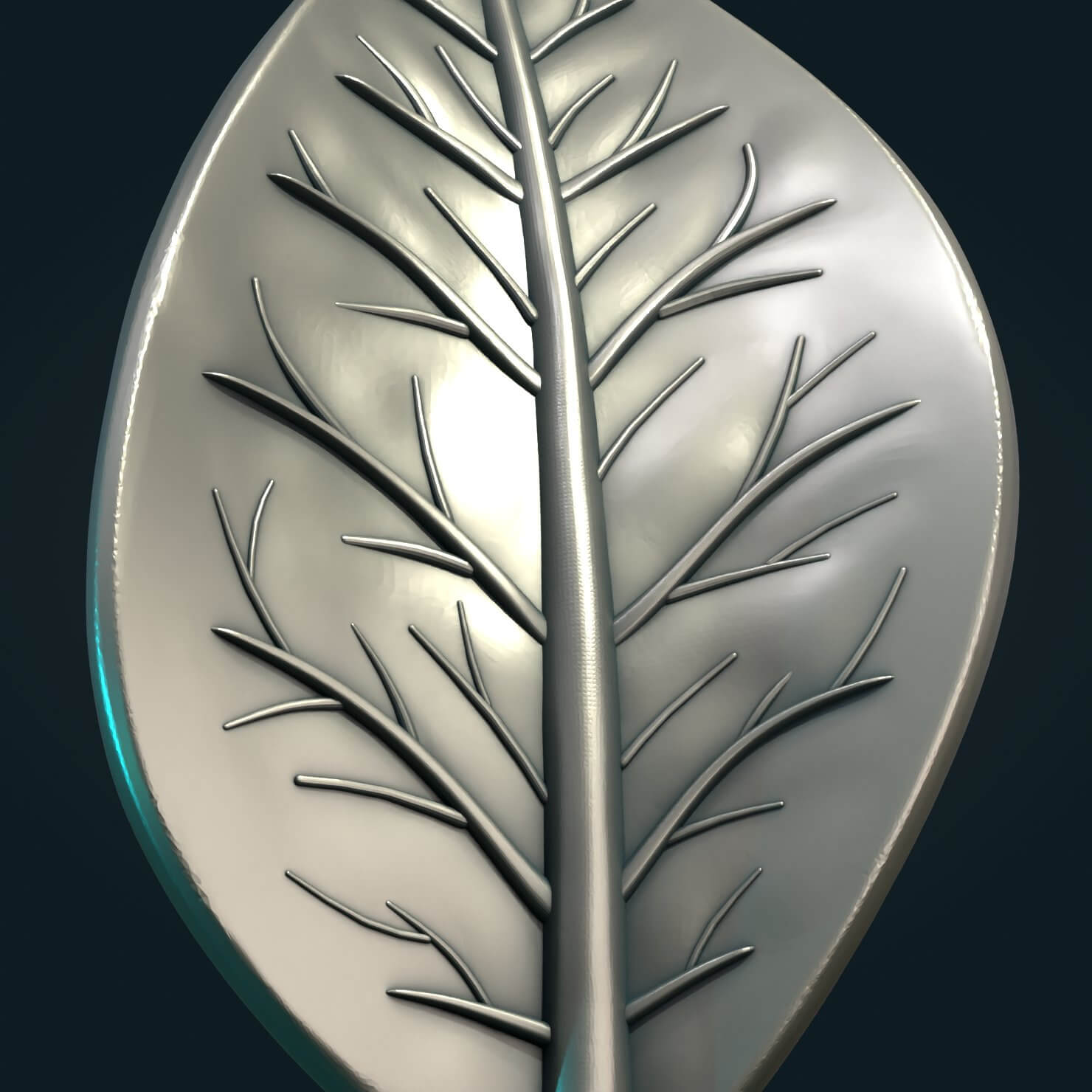 Leaf A - 3D Model by Skazok