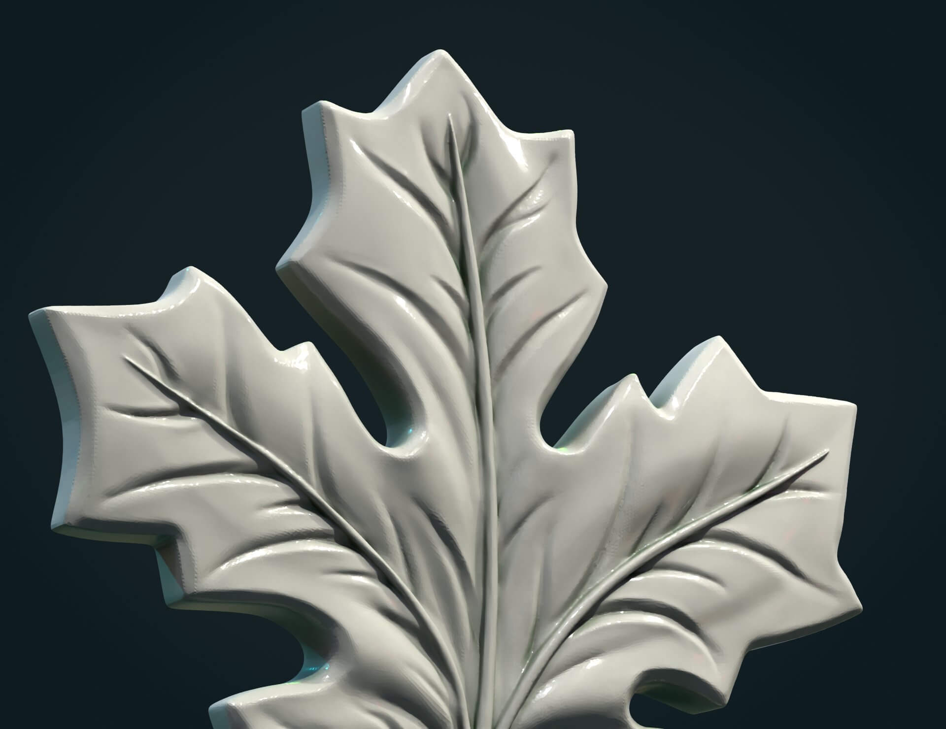 Maple Leaf II - 3D Model by Skazok