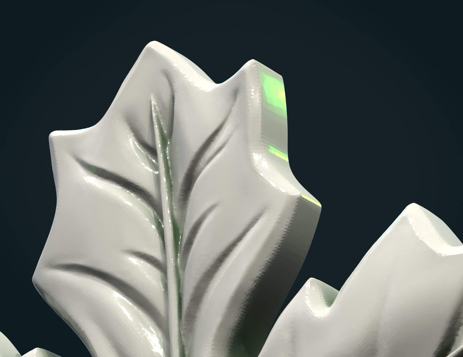 Maple Leaf II - 3D Model by Skazok