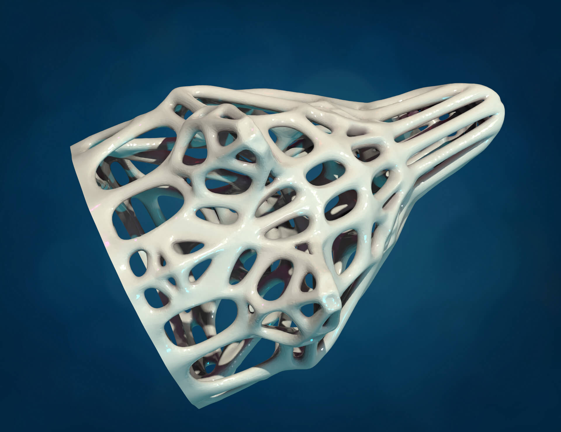 Mesh Wolf Head - 3D Model by Skazok