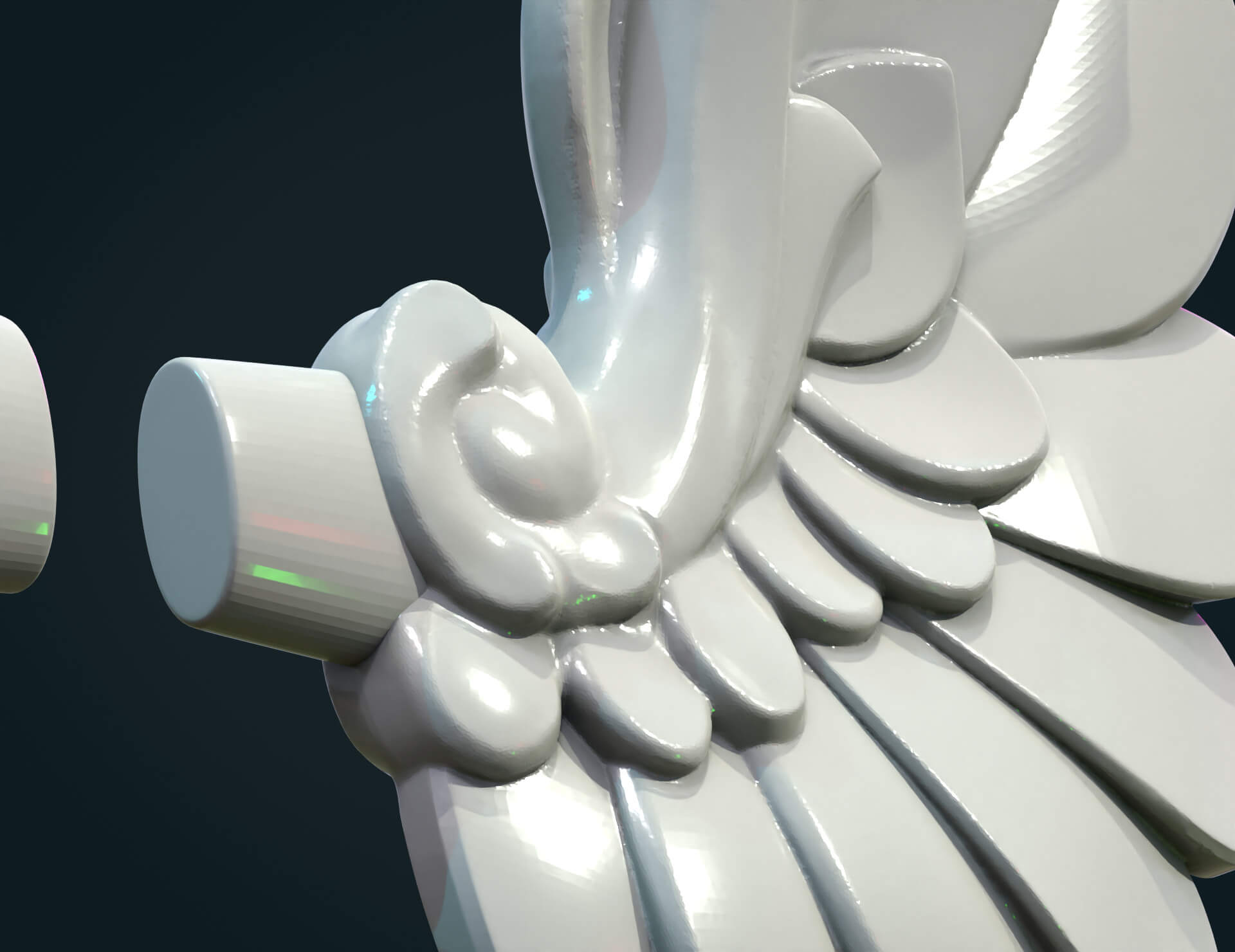 Stylized Wings - 3D Model by Skazok