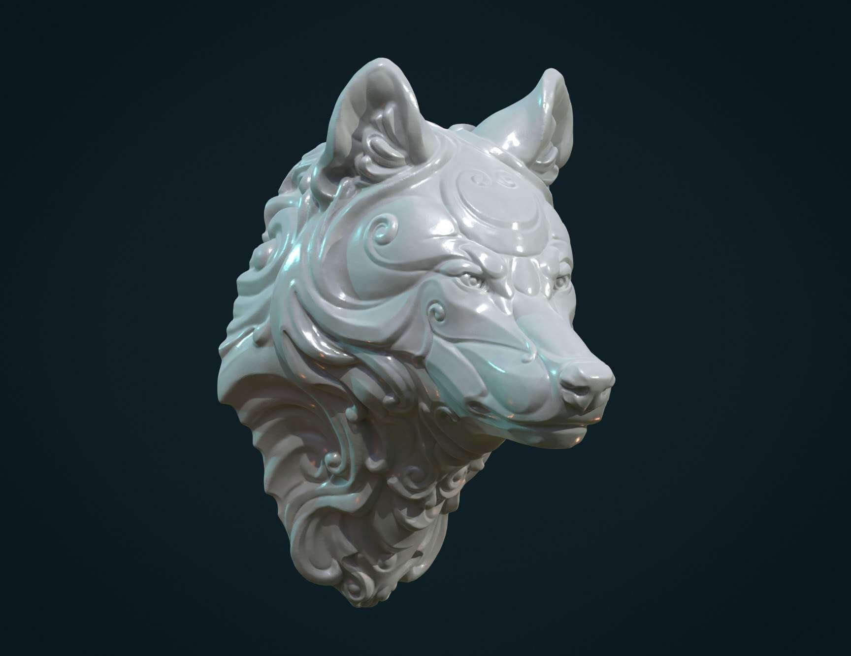 3d Wolf