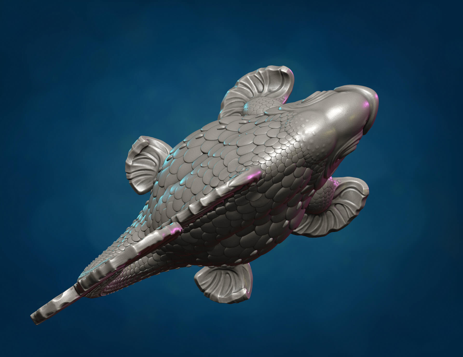 Walking Fish - Free 3D Print Model by Skazok
