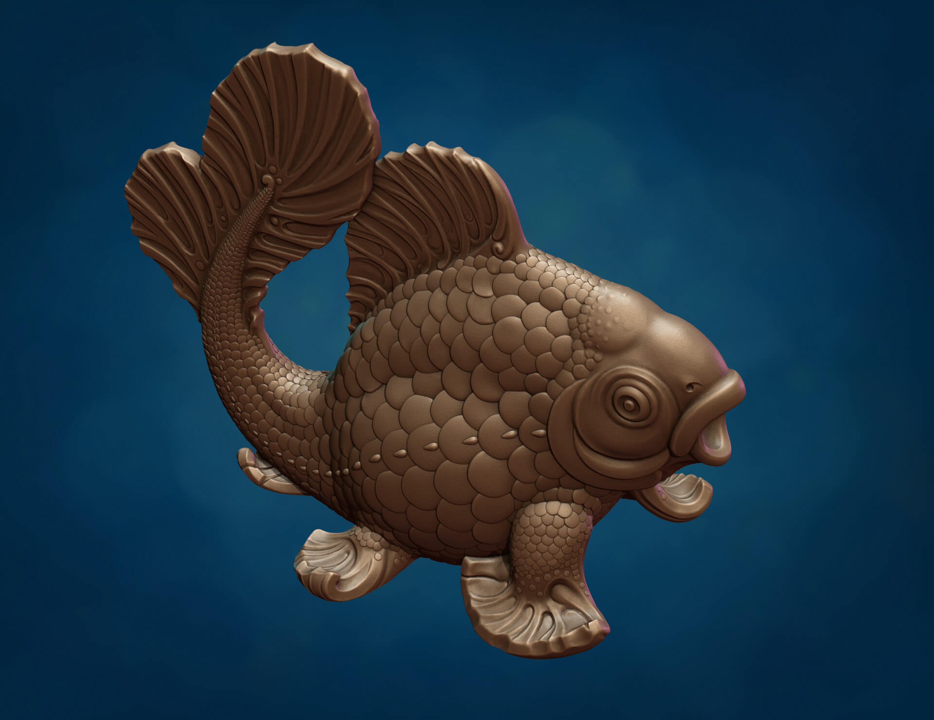 Walking Fish - Free 3D Print Model by Skazok