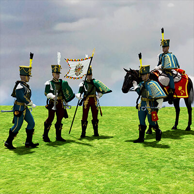 Austrian 1st Hussars - Daz Content by skiblack732