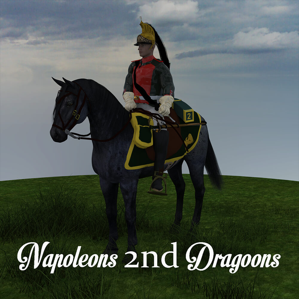 Napoleons 2nd Dragoon Uniform for G8M and DH2 - Daz Content by skiblack732