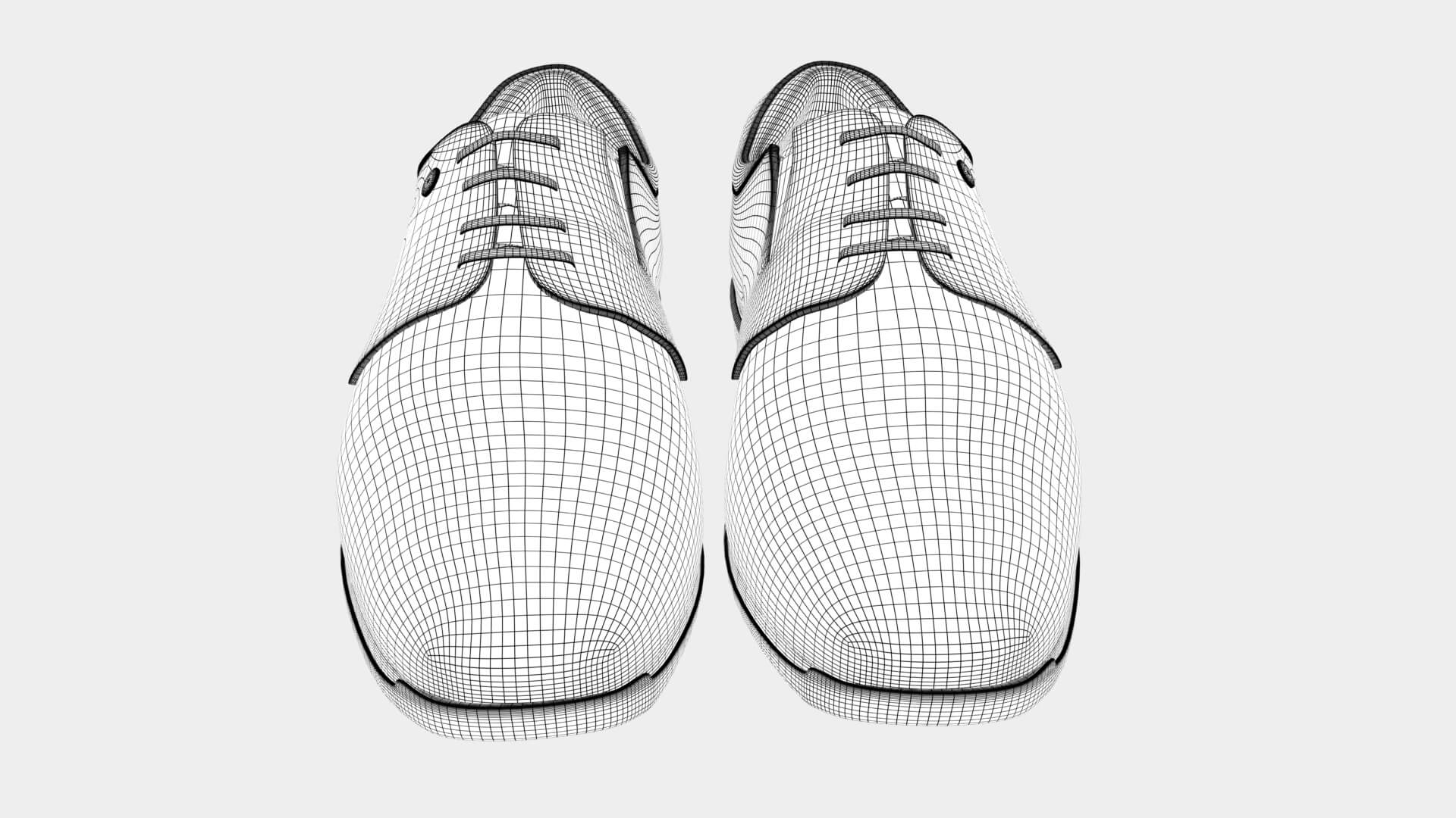 Casual Shoe 02 - 3D Model by Skica 3D