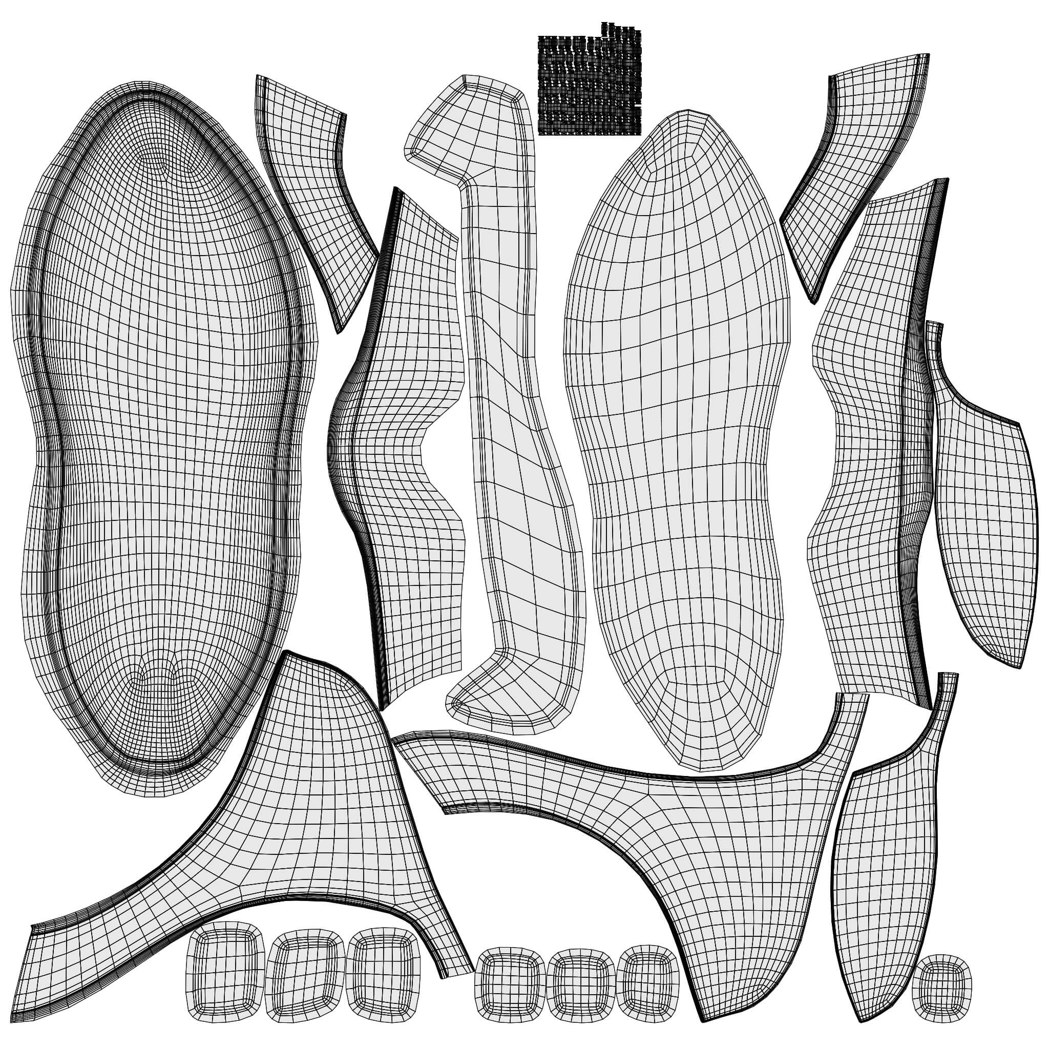 Casual Shoe 04 - 3D Model by Skica 3D