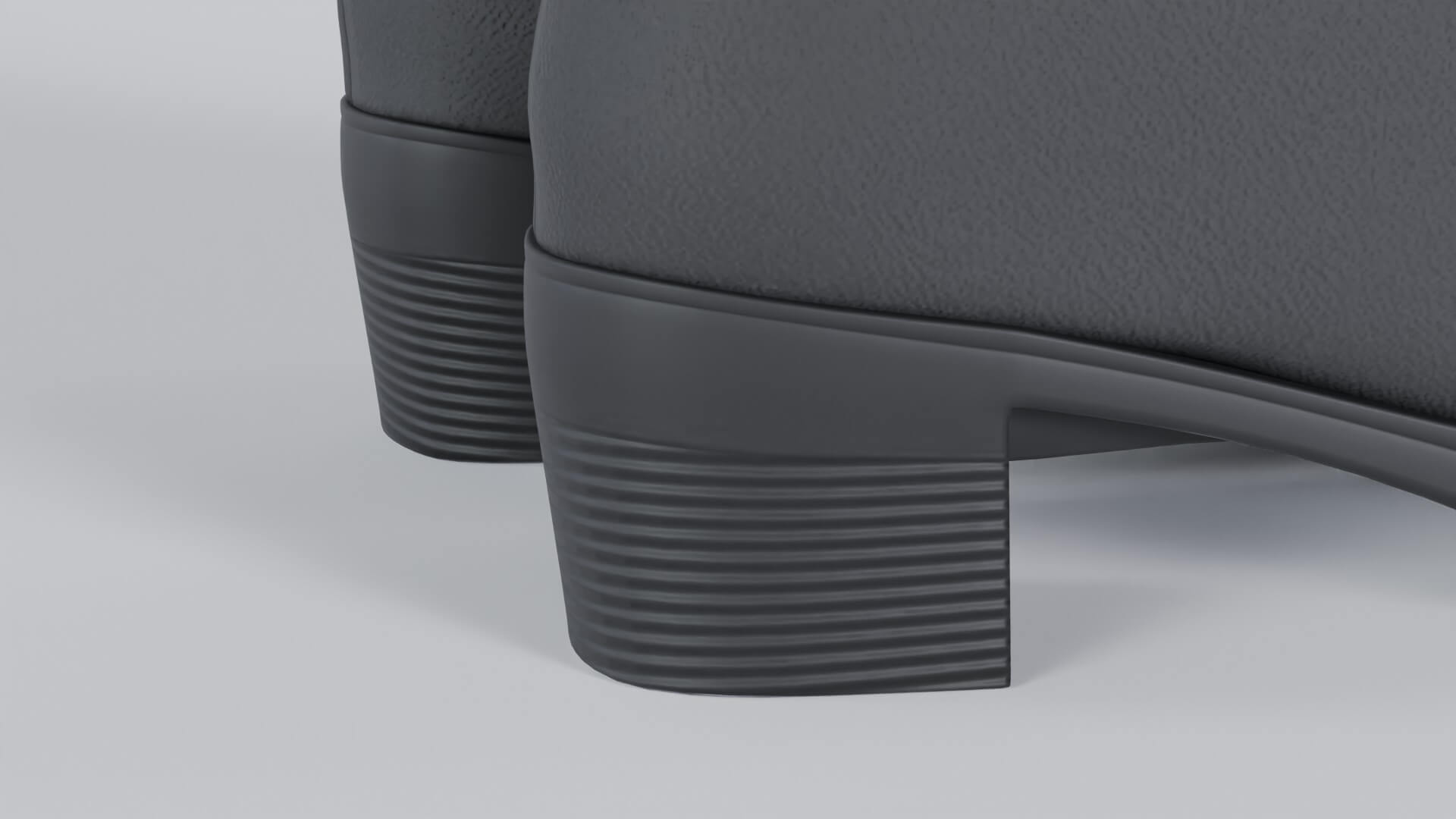 Women Boots 02 - 3D Model by Skica 3D