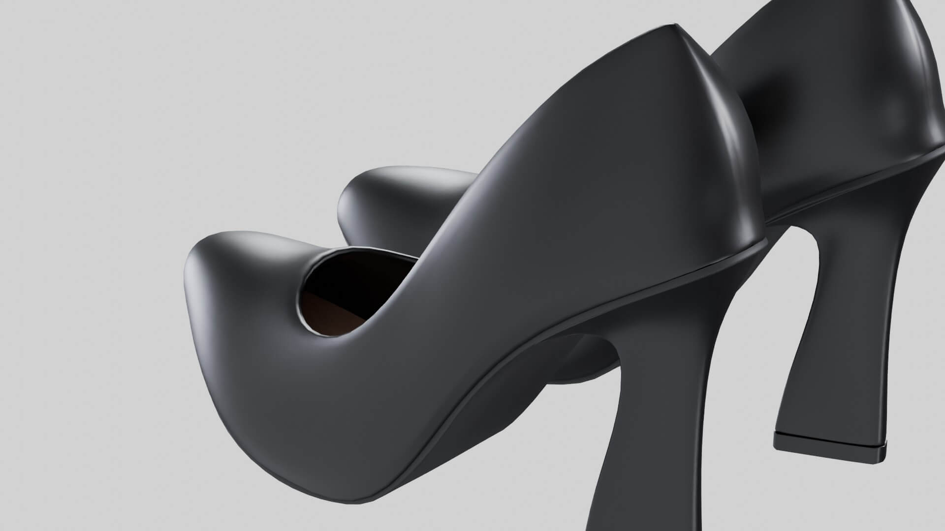 Women Heels 00 - Free 3D Model by Skica 3D