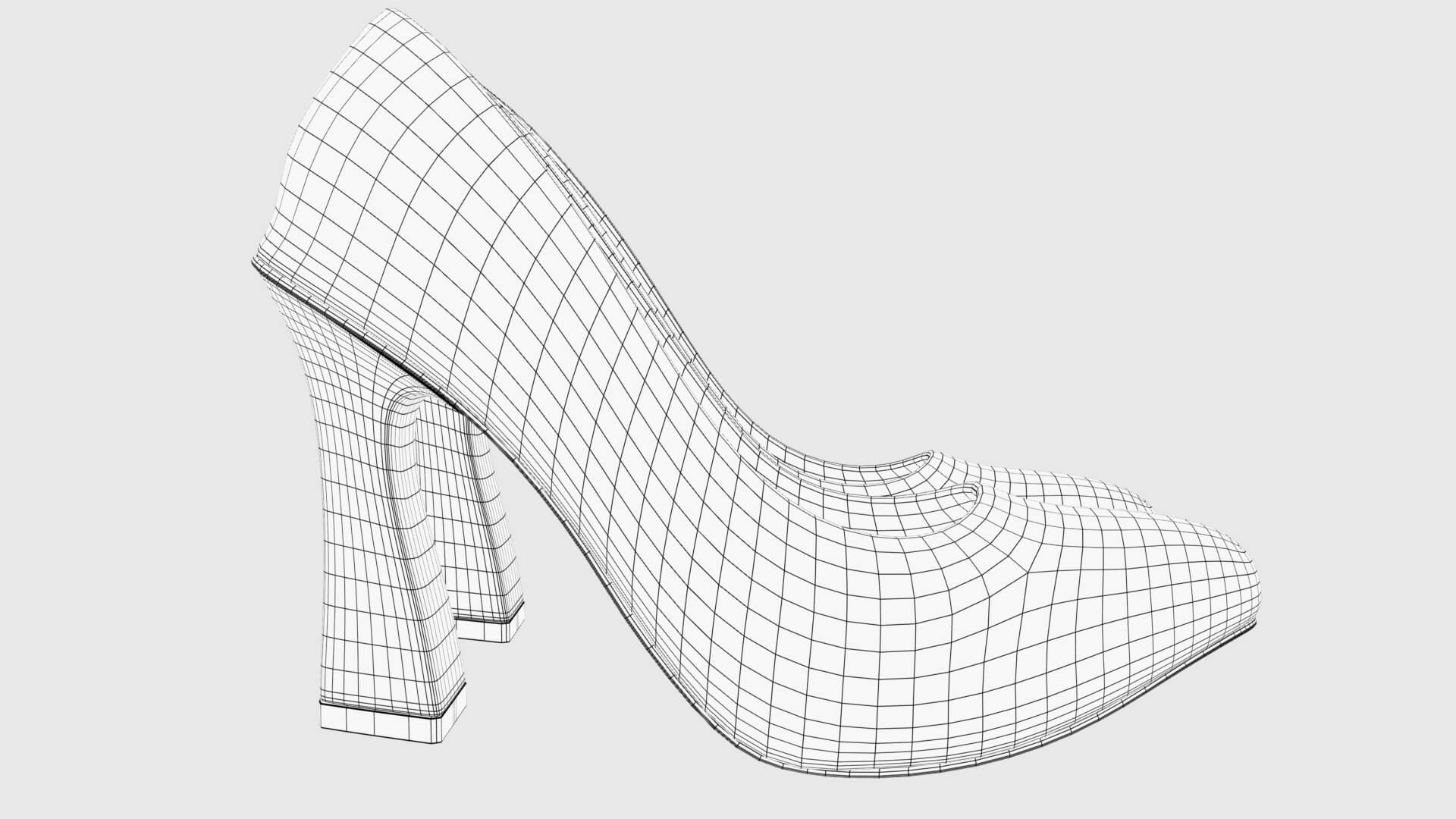 Women Heels 00 - Free 3D Model by Skica 3D