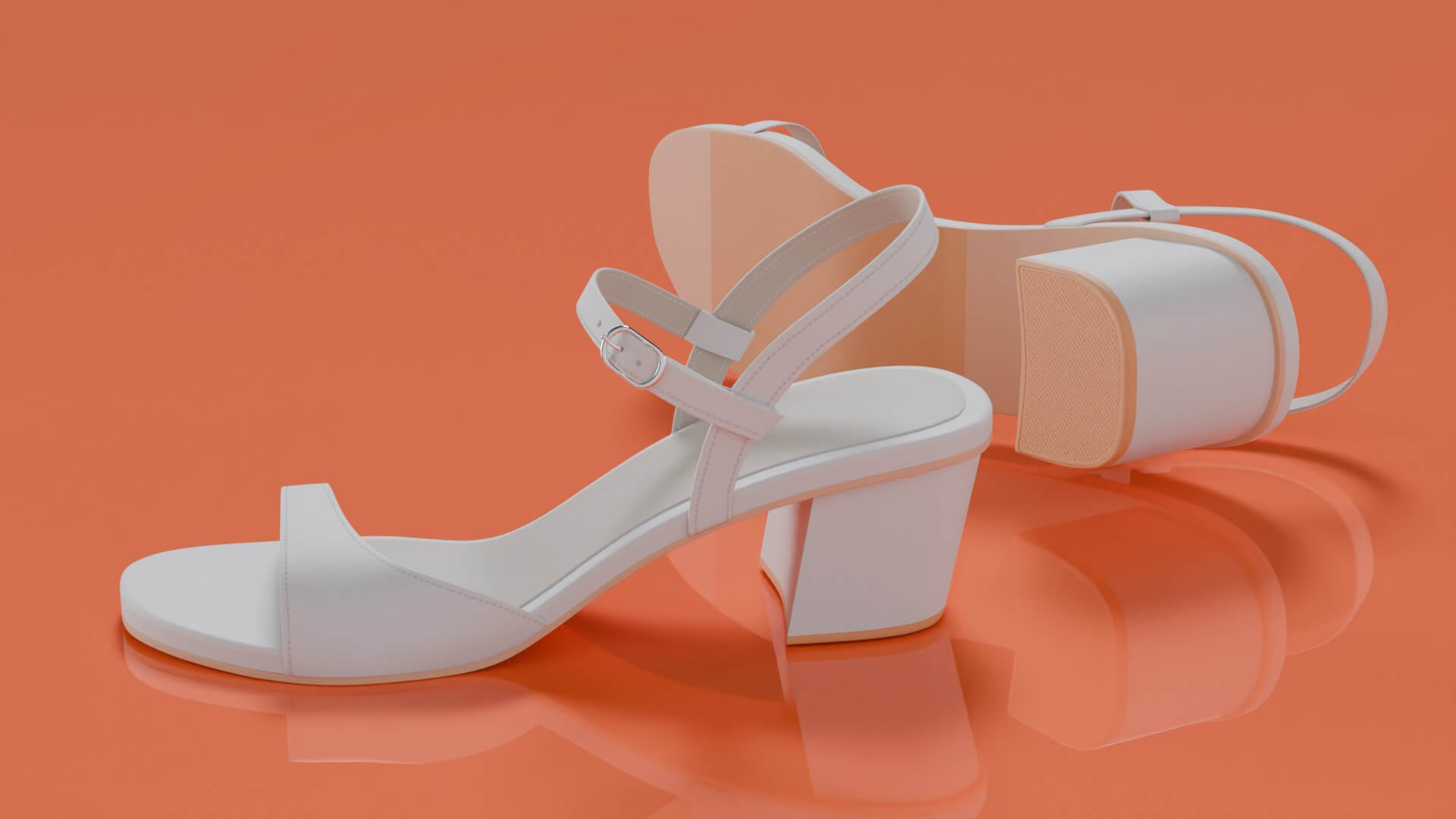 Women Slipper 03 - 3D Model by Skica 3D
