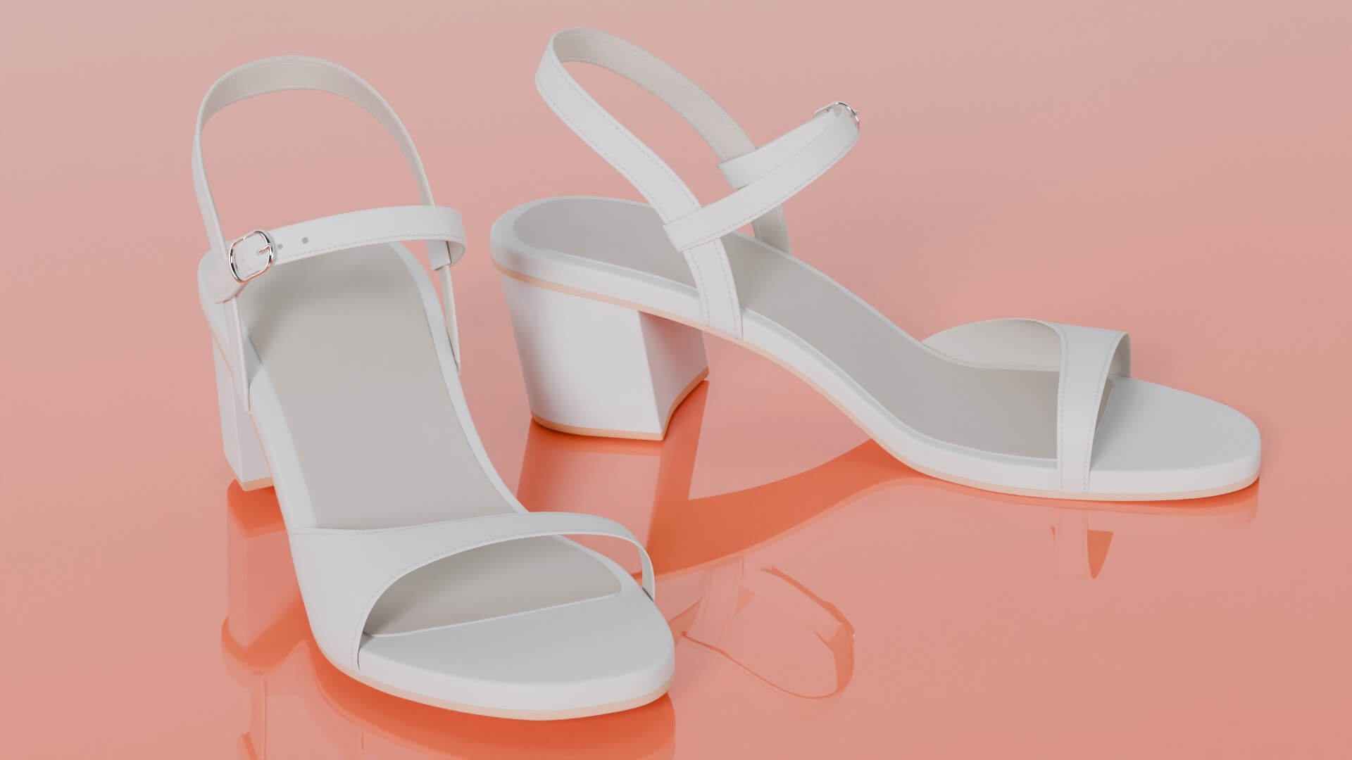 Women Slipper 03 - 3D Model by Skica 3D