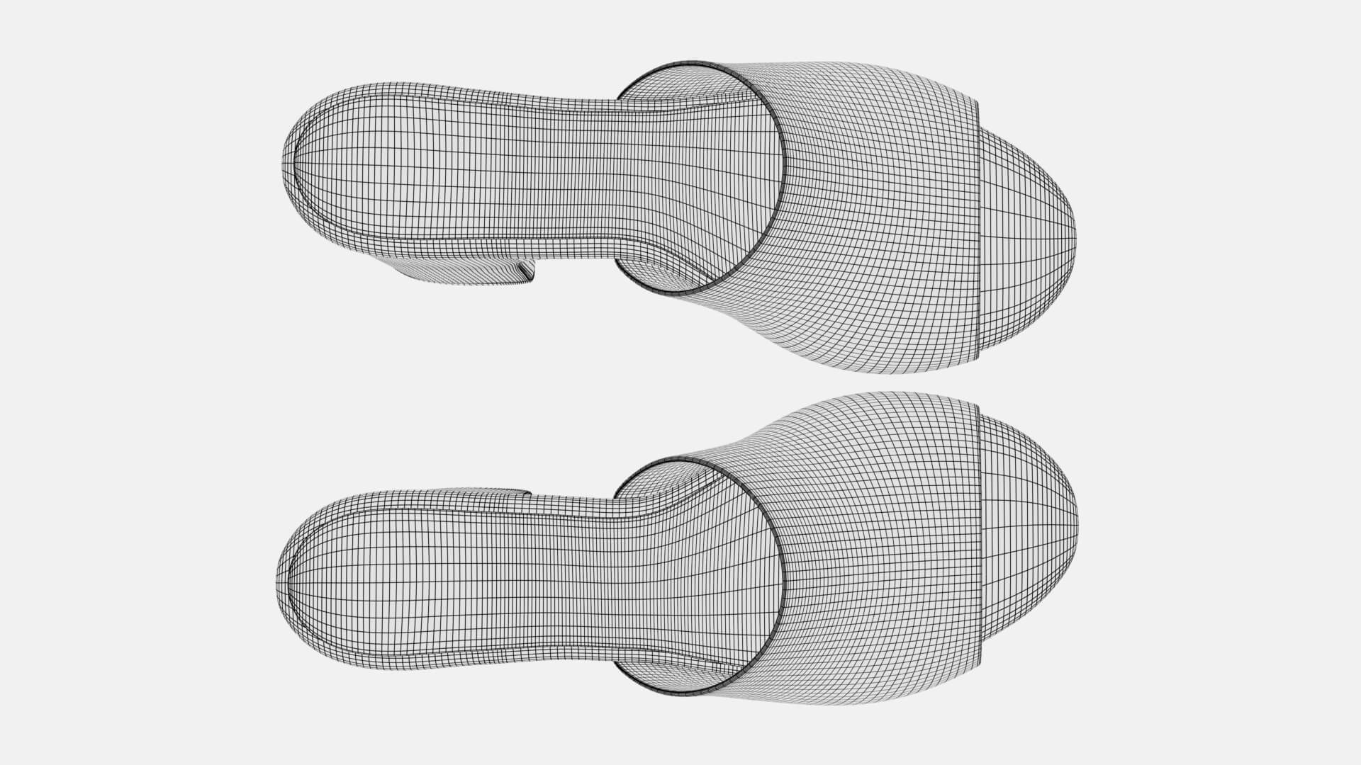 Women Slipper 05 - 3D Model by Skica 3D