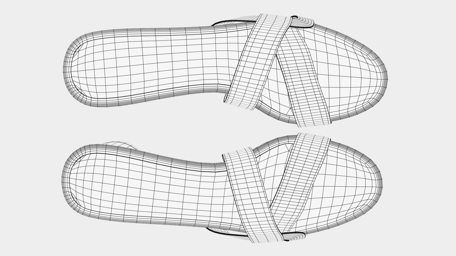 Women's Slipper 12 - 3D Model by Skica 3D