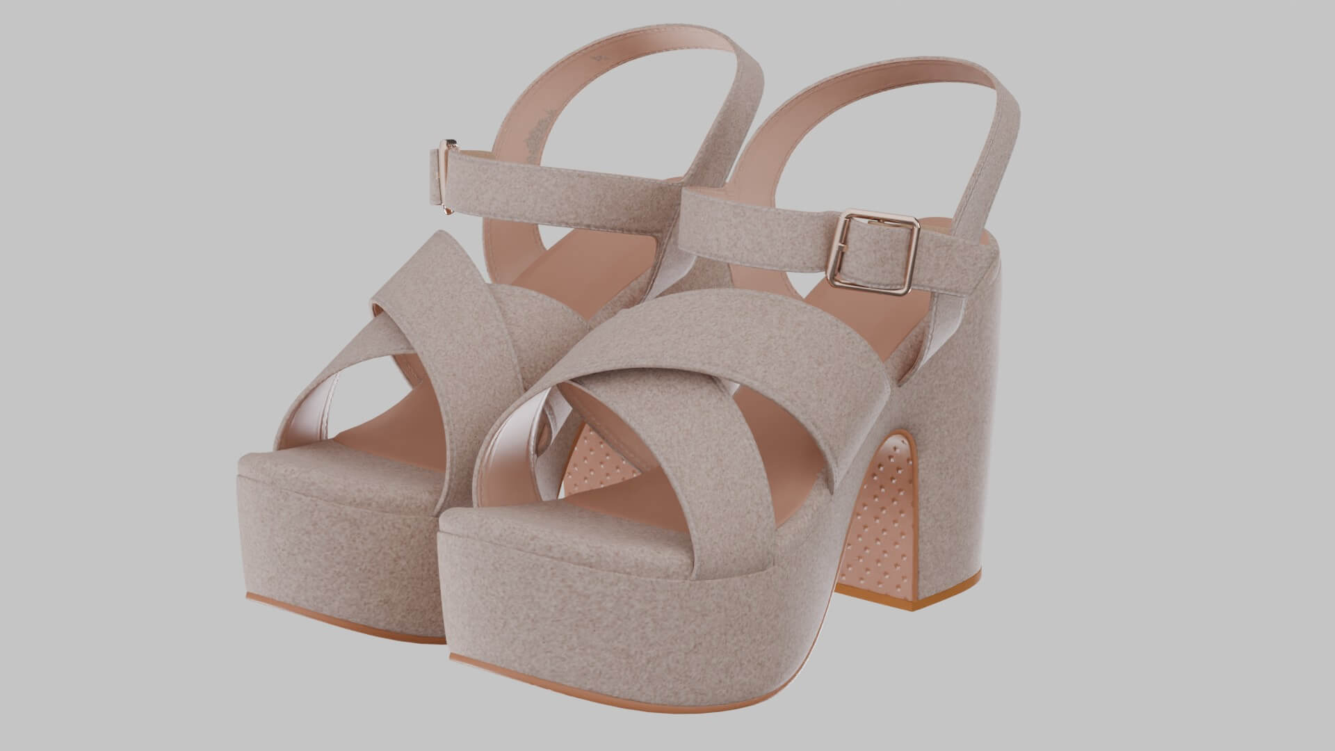 Women's Slipper 15 - 3D Model by Skica 3D